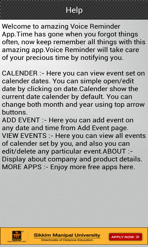Voice Reminder - App on Amazon Appstore