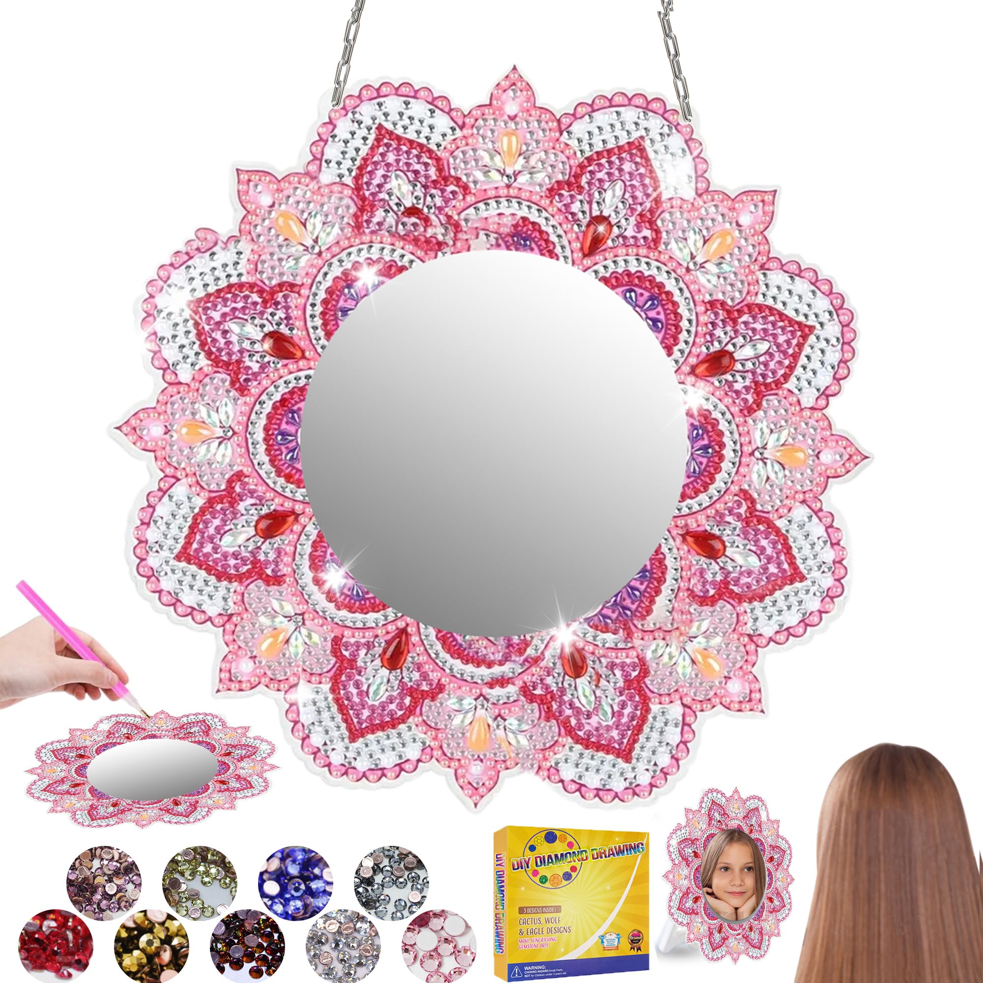 Handspiegel Vorlage Zelf Glittervleermuizen Maken Voor Halloween