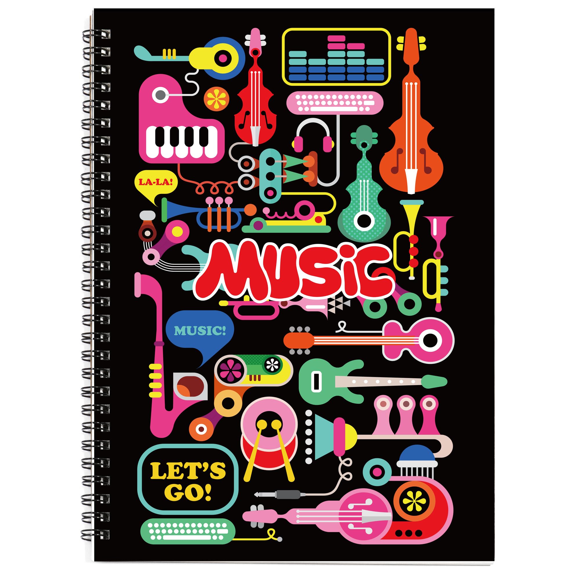 MAXCURY Blank Sheet Music Composition Manuscript Staff Paper Art Music ...