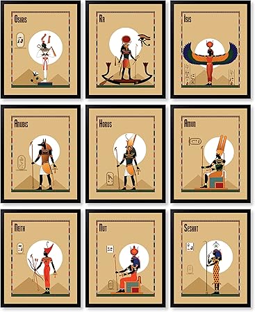 Amazon.com: 97 Decor Ancient Egyptian Decor for Home - Egyptian Goddess ...