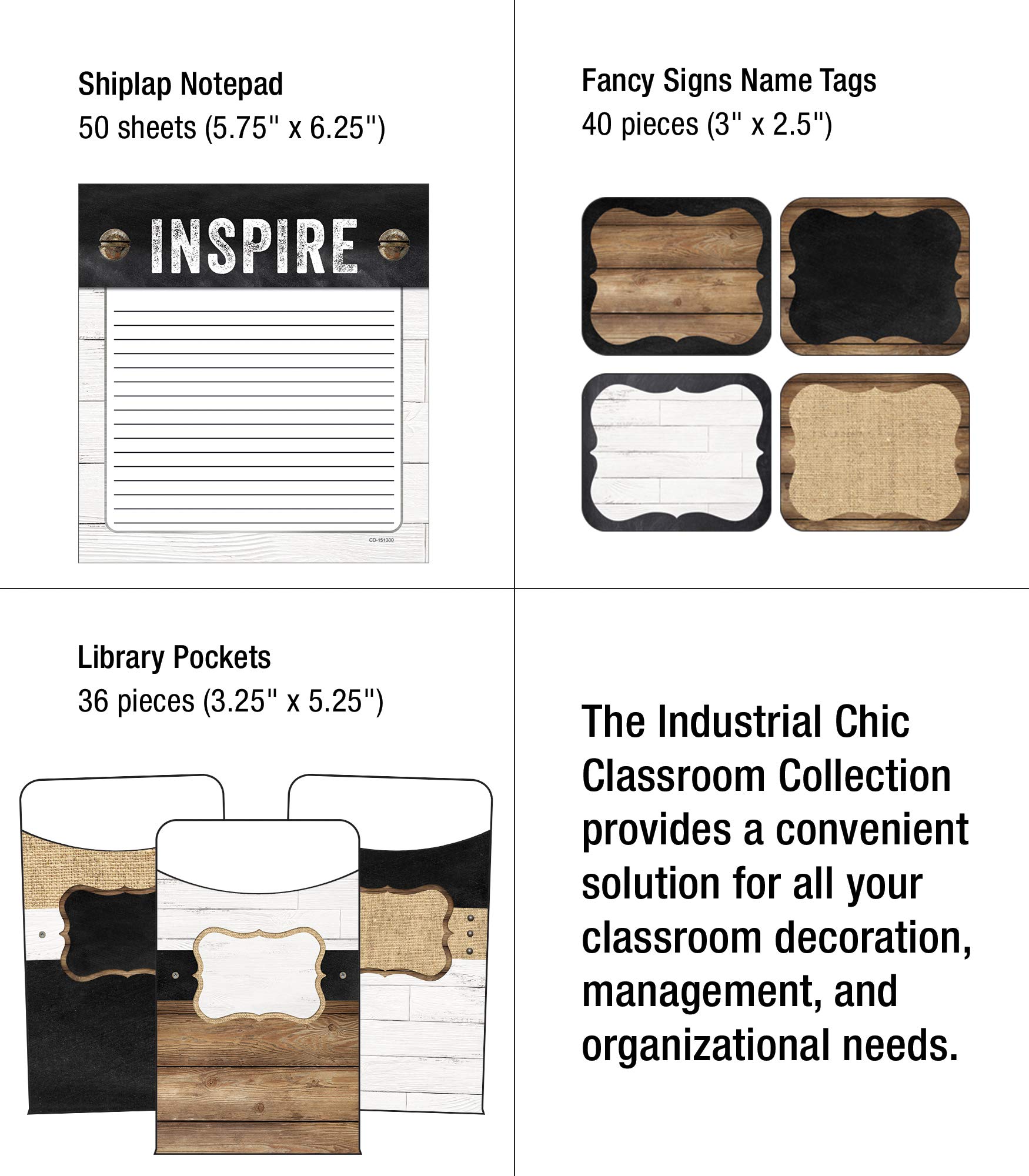 Industrial Chic Classroom Signs