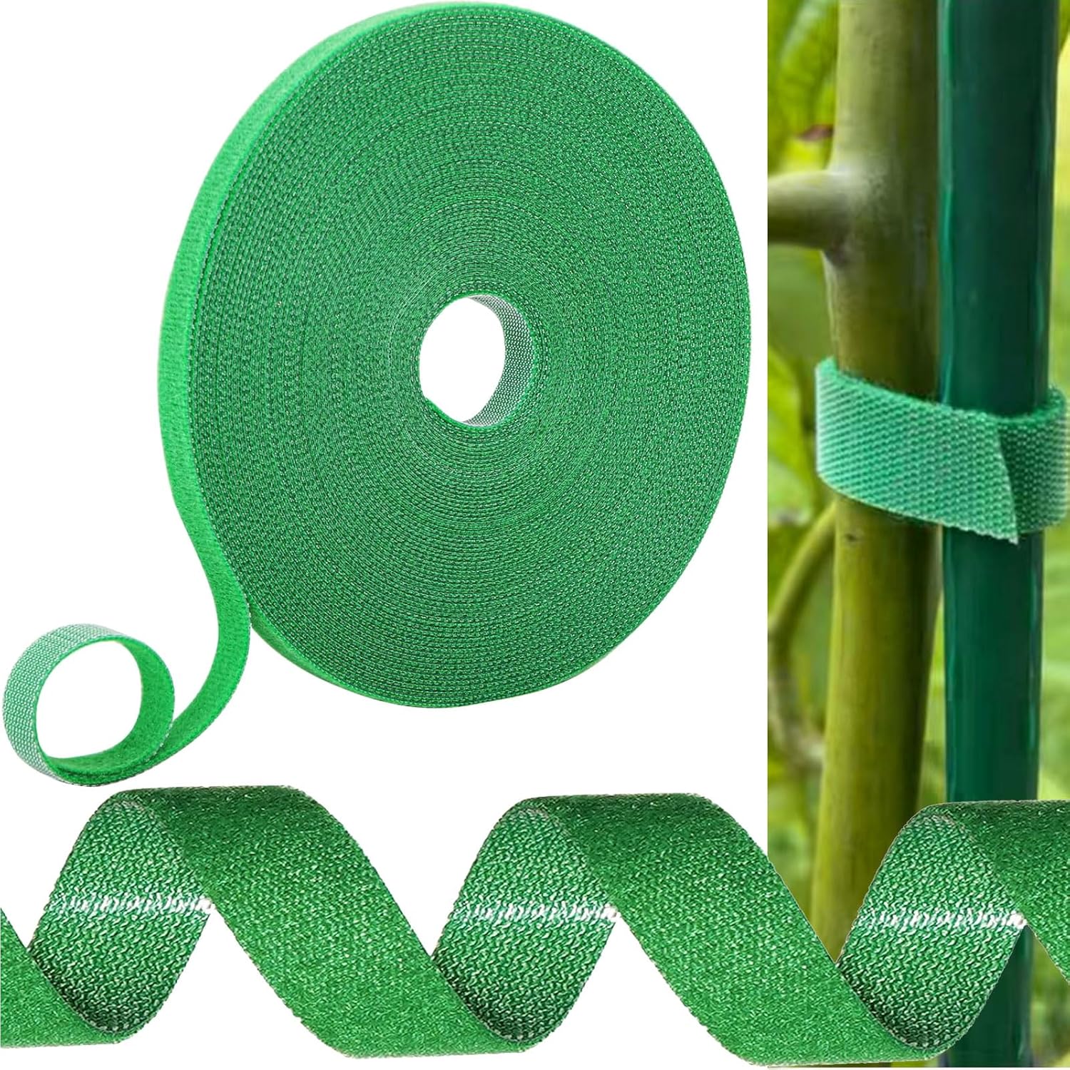 Garden Plant Ties, Plant Tape for Climbing Plants, Reusable Adjustable ...