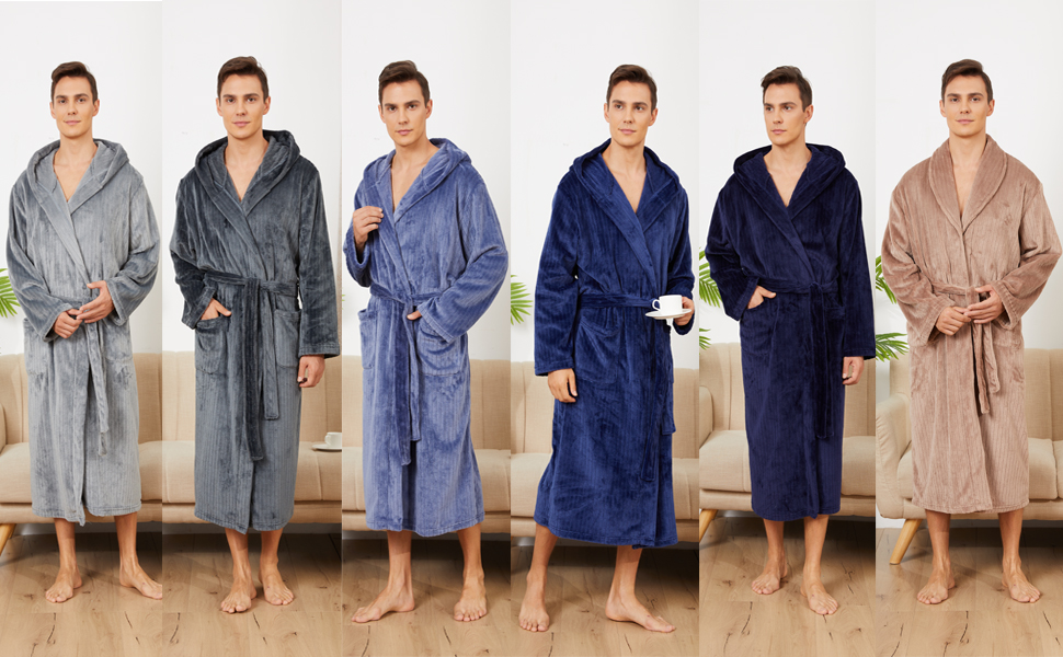 Watch iniber men robe on Amazon Live
