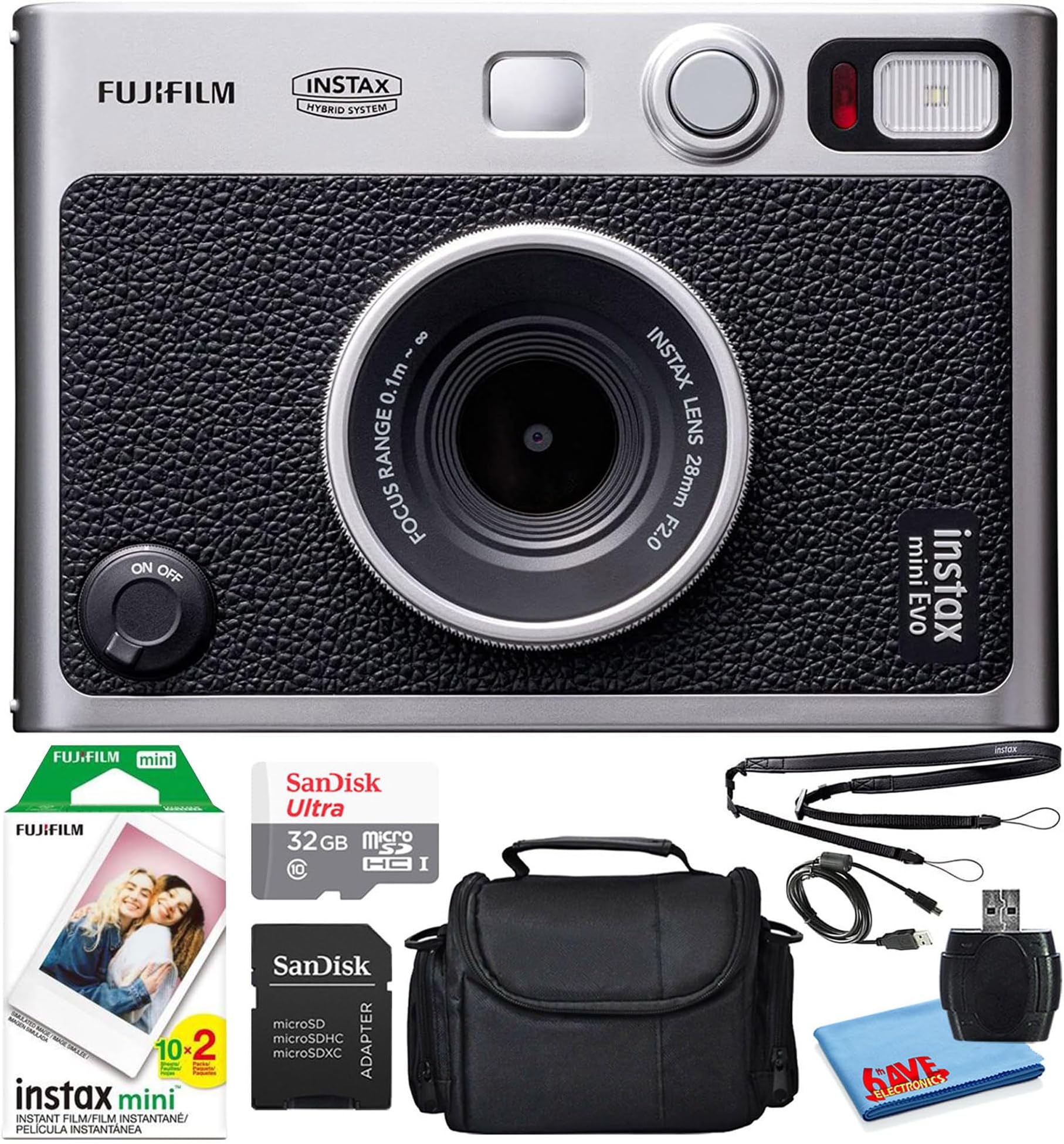 Amazon.com : Fujifilm INSTAX Mini EVO Limited Edition Instant Camera ...