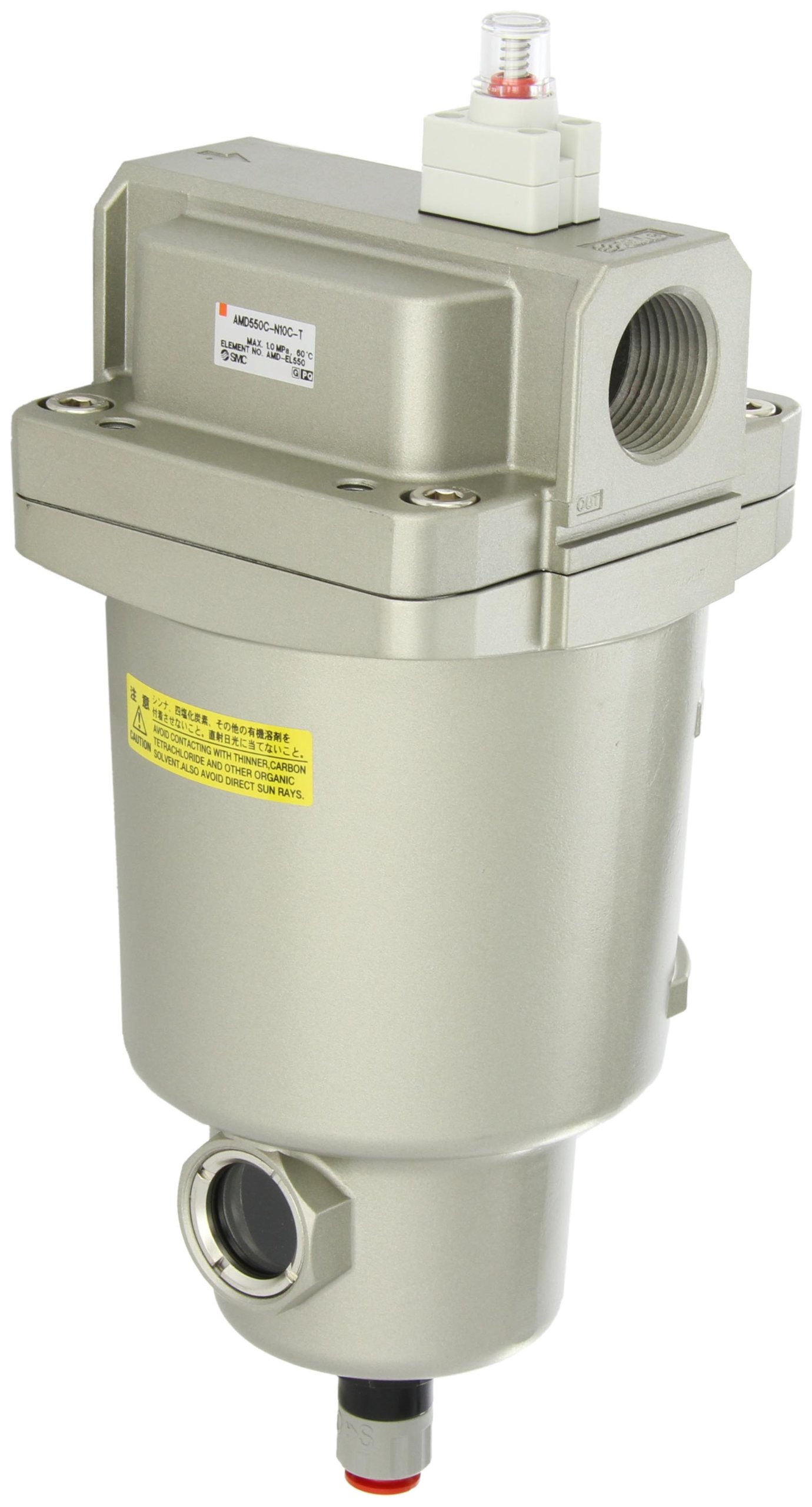 SMC AMD550C-N10C-T Micro Mist Separator Compressed Air Filter, N.C ...