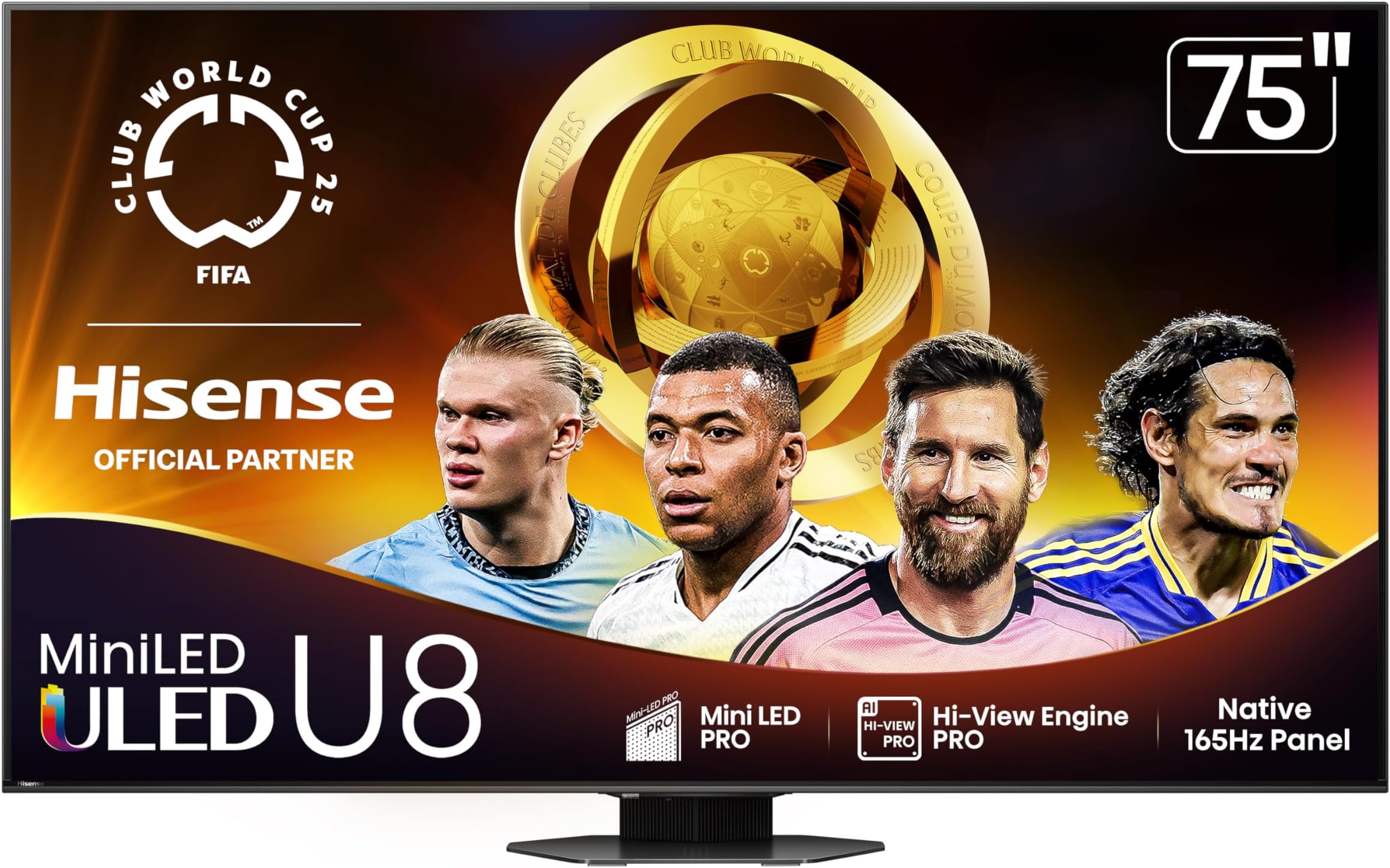 Amazon.com: Hisense 75-Inch Class U8 Series Mini-LED ULED 4K UHD Google ...