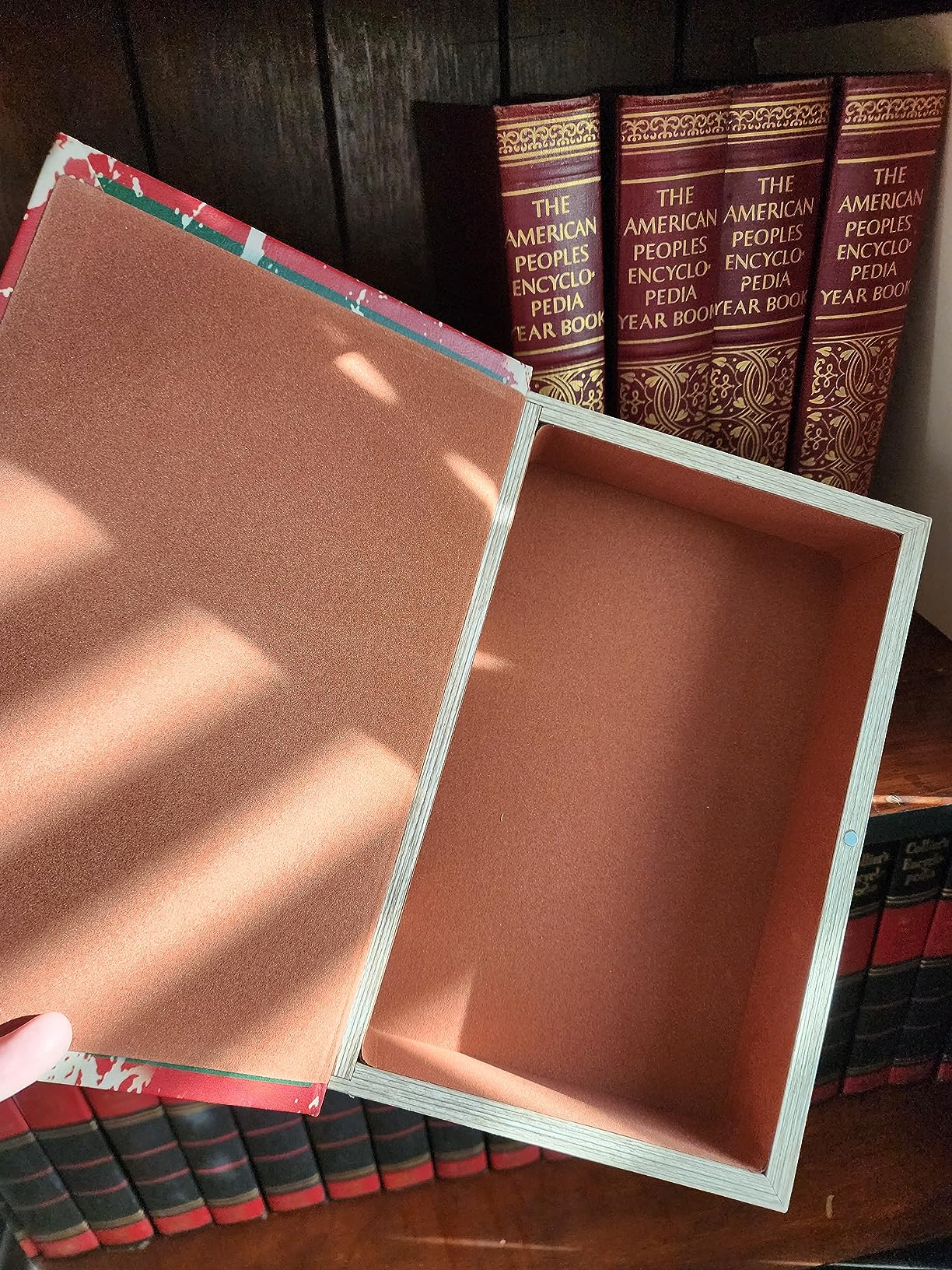 Amazon.com: DROFELY Christmas Gift Ideas,Decorative Book Box Vintage ...