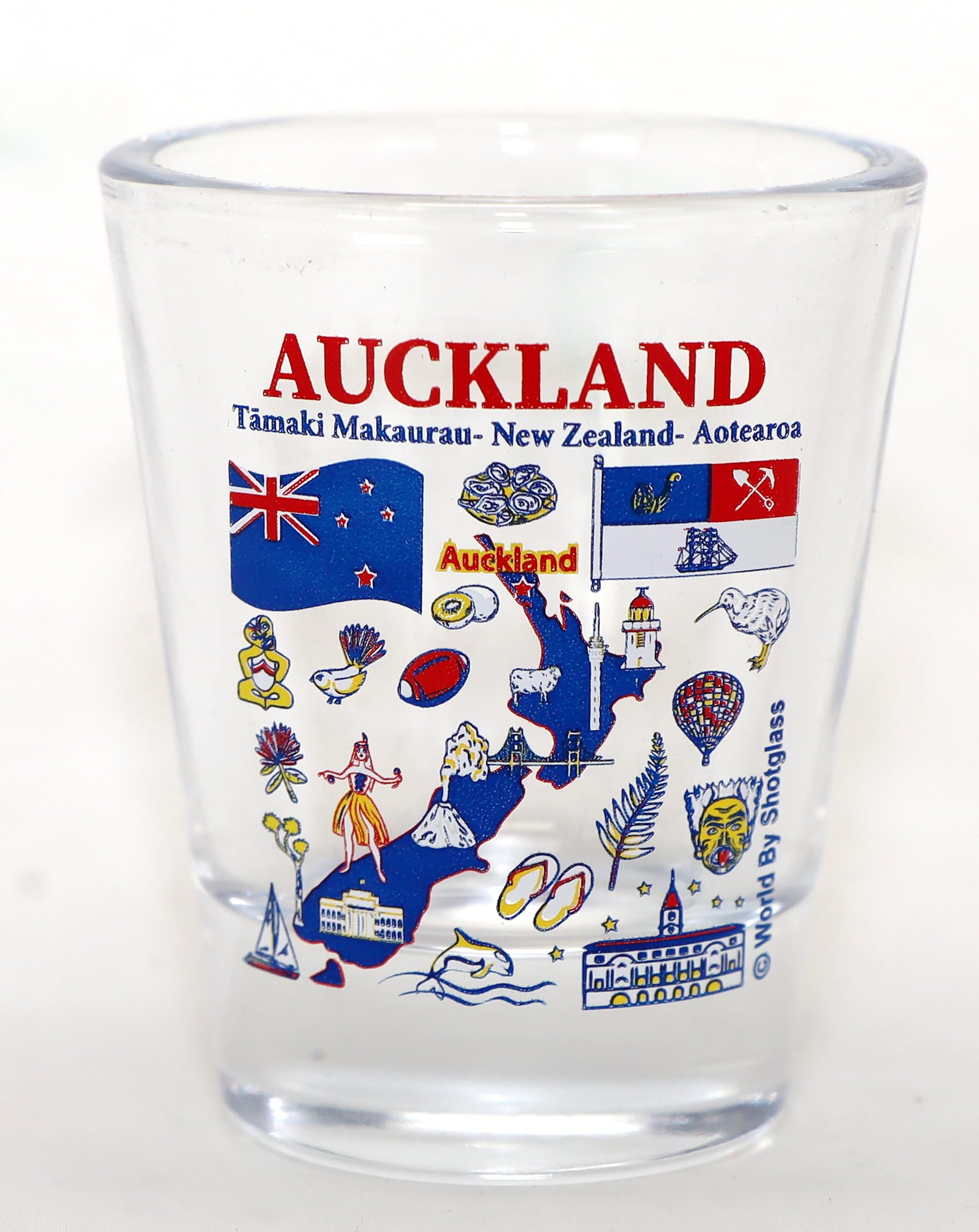 New Zealand Landmarks Icons
