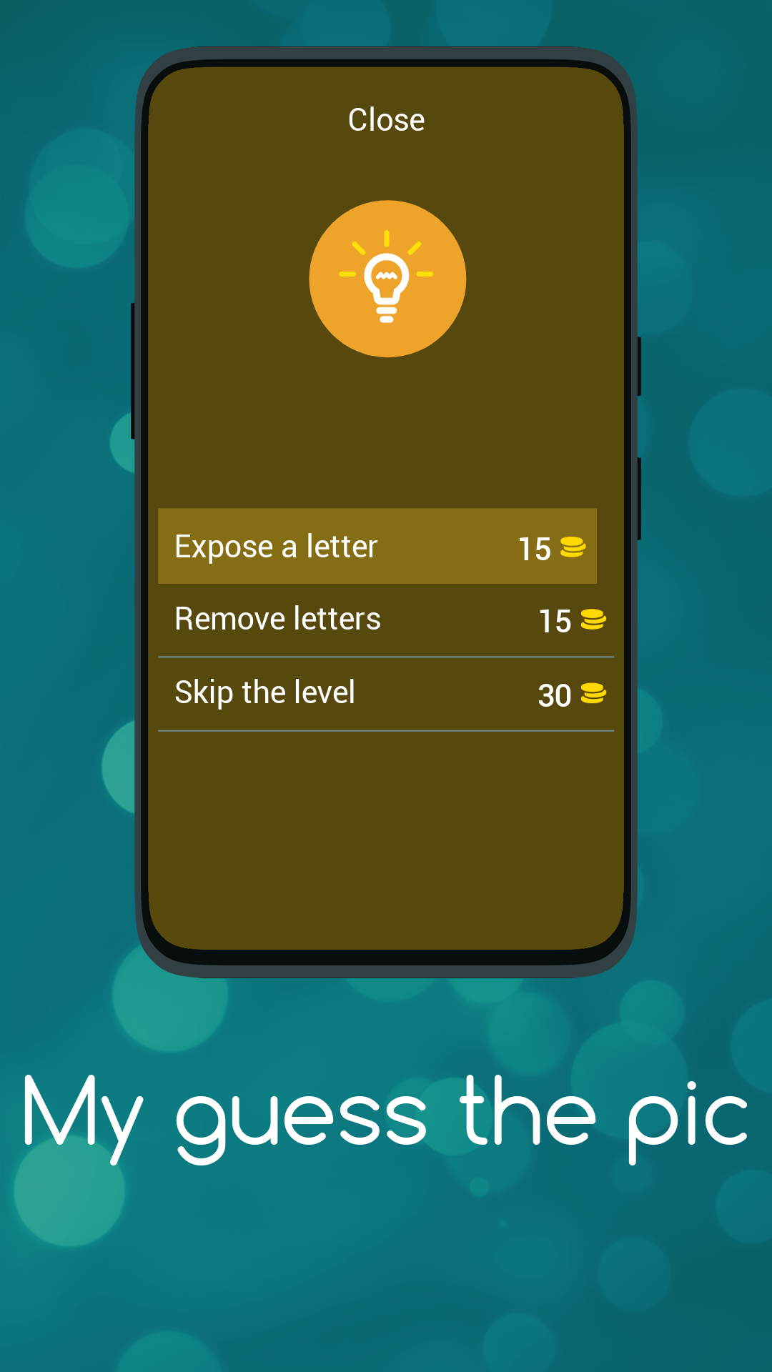 My guess the pic - App on Amazon Appstore
