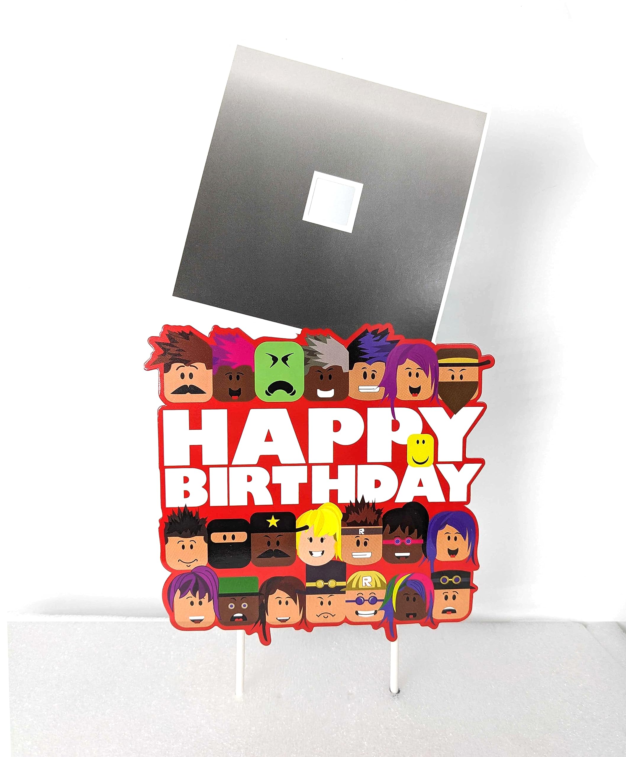 Amazon.com: Blox Gamer Birthday Cake Topper Party Decor : Toys & Games