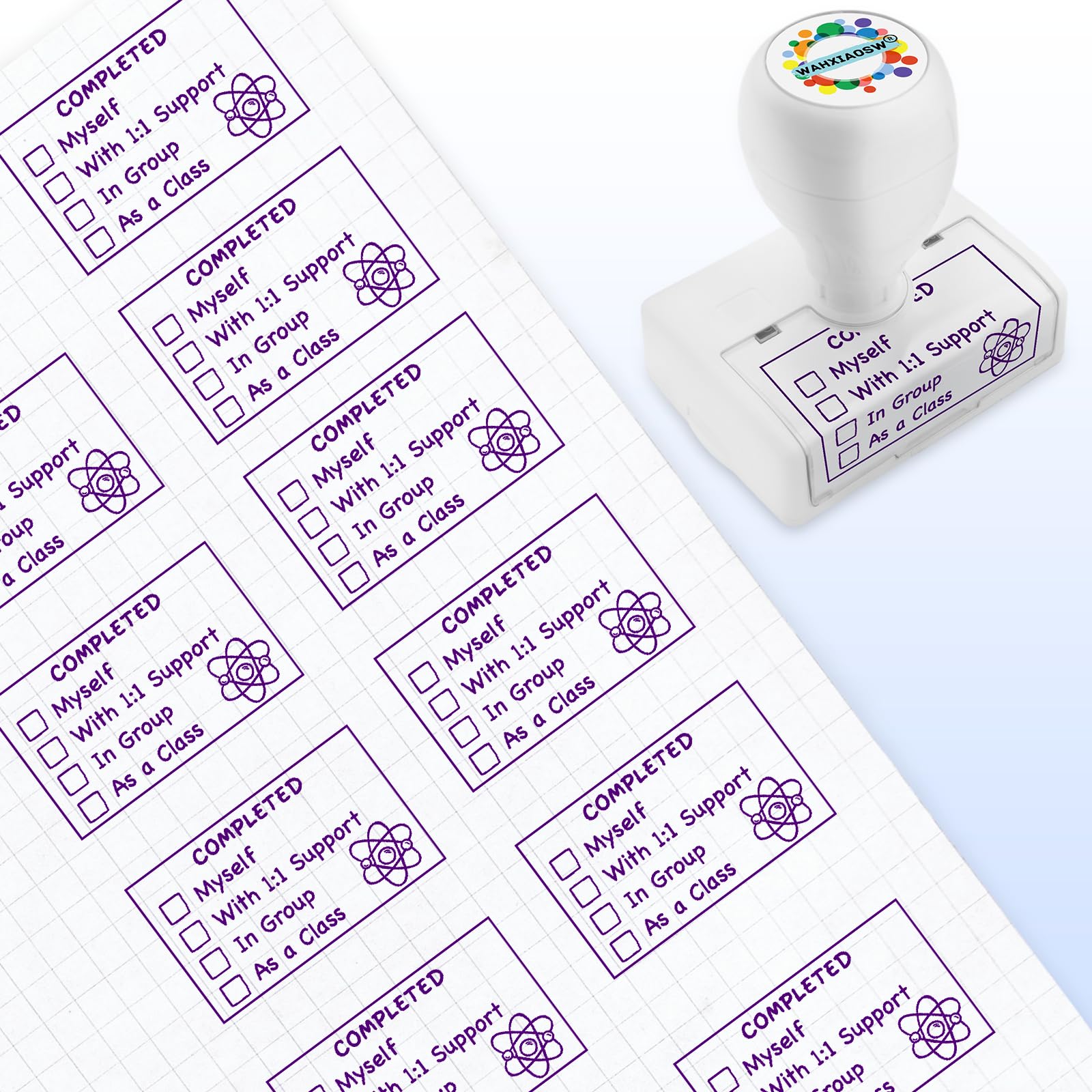 Snapklik.com : Teacher Stamps,Checkbox Grading Teacher Stamps, Teacher ...