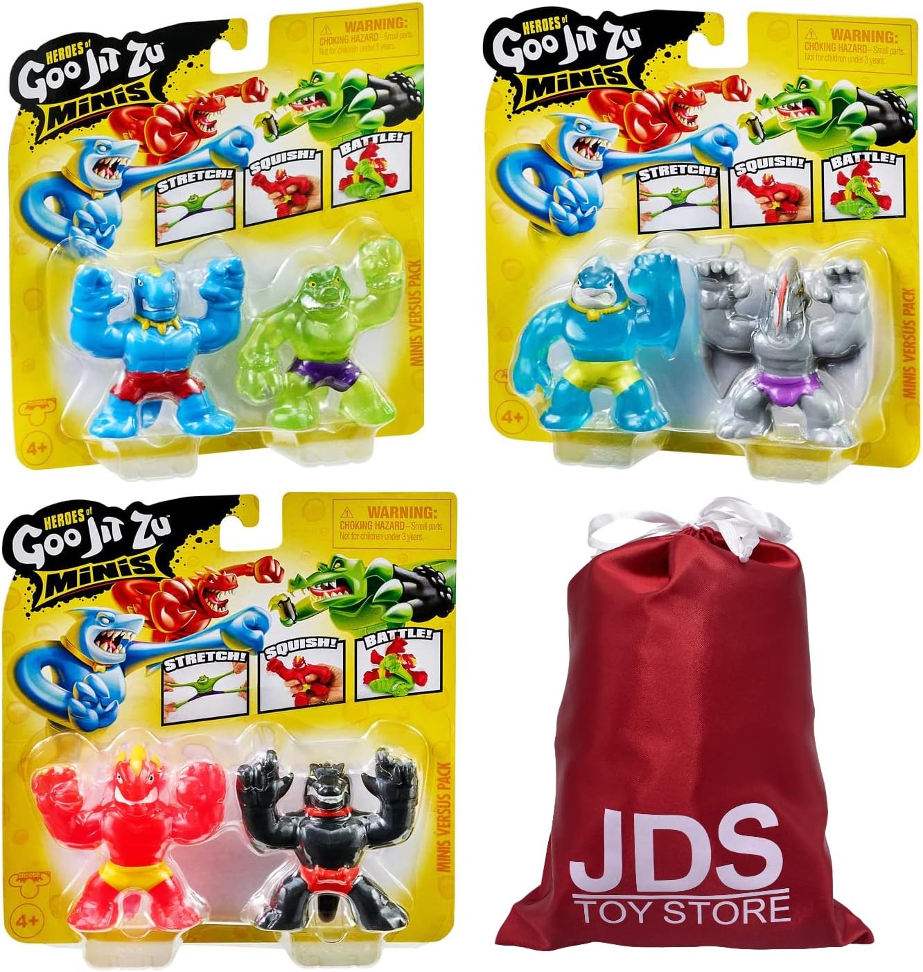 Buy JDS Heroes of Goo JIT Zu Mini Versus Pack in 6pK Online at Lowest ...