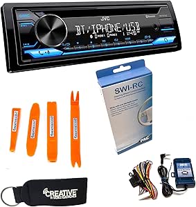 Amazon.com: JVC KD-TD71BT - CD Receiver Featuring Bluetooth, Front USB, AUX, Amazon Alexa + Swi ...