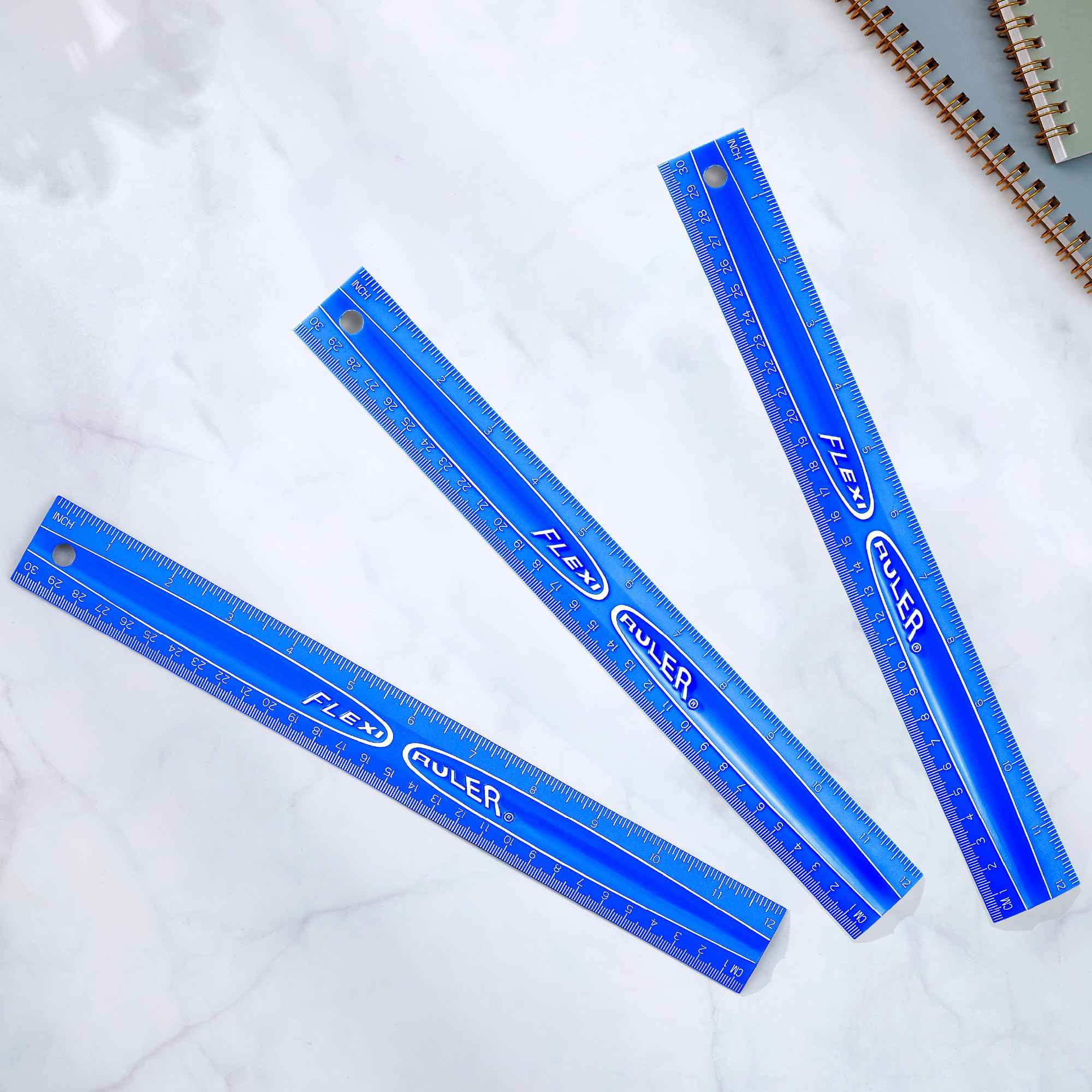 Snapklik.com : Its Academic Flexi Rulers, 12-inch Flexible Non ...