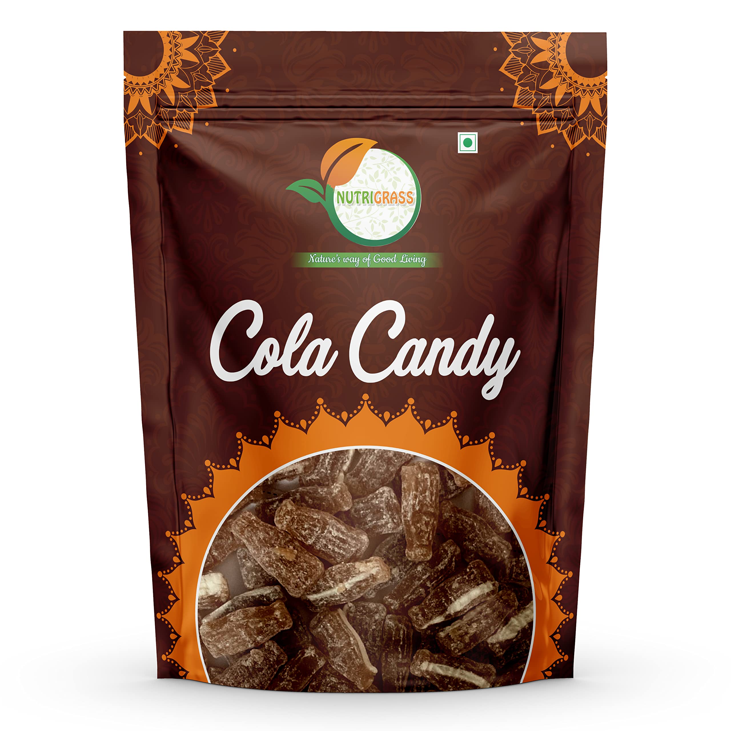 NUTRIGRASS Cola Flavoured Bottle Shape Candy - (Hard Candy ...