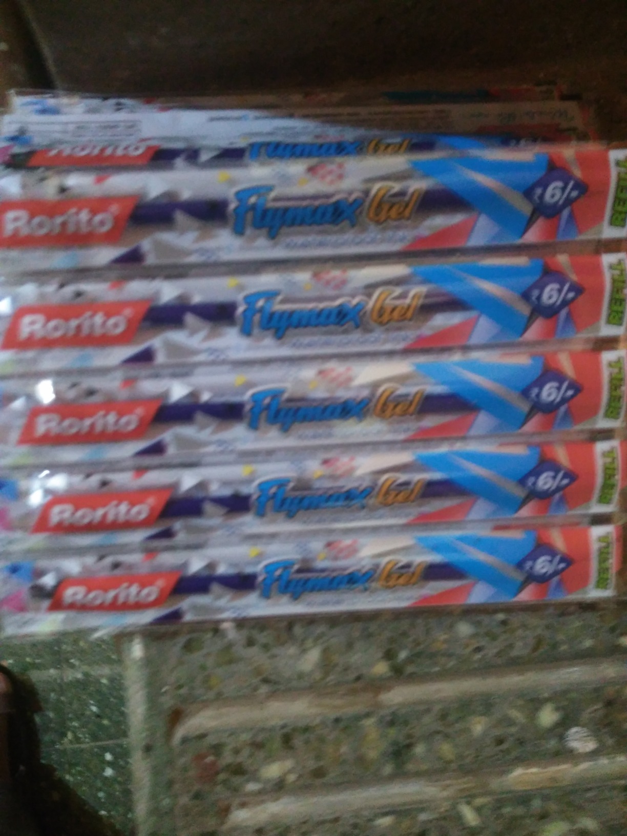 Rorito Flymax gel blue ink refills (pack of 50) : Amazon.in: Office ...