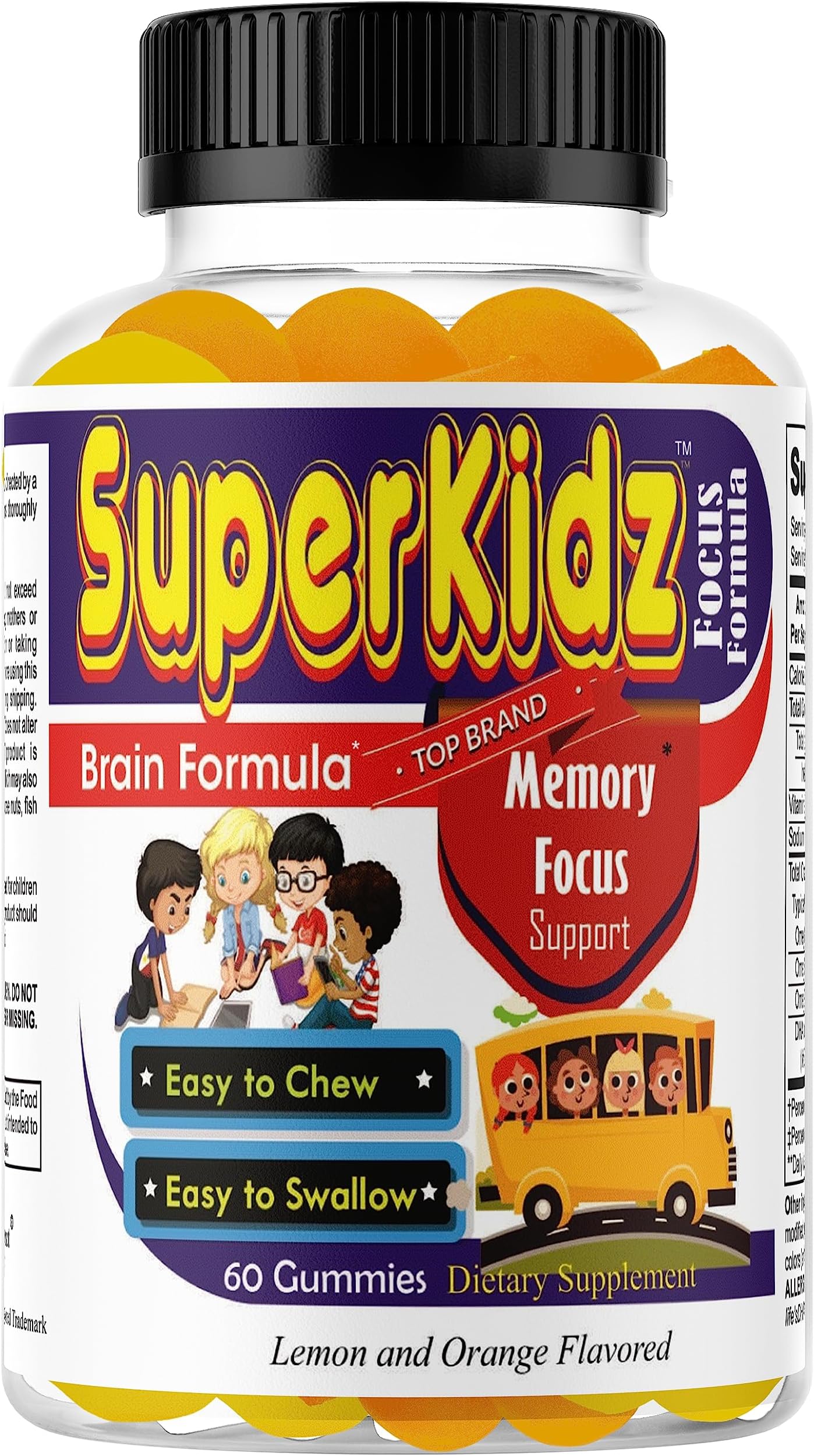 Amazon.com: SOLARAY Focus for Children Supplements | 60 Count : Health ...