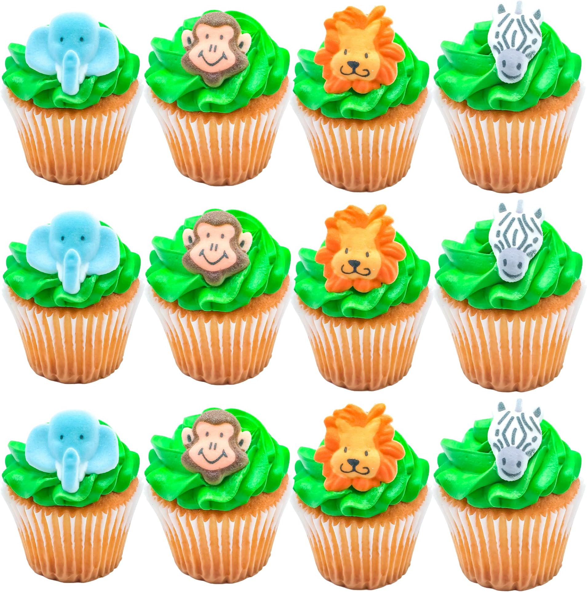 Amazon.com: Fruit Shaped Sugar Decorations Cookie Cupcake Cake Edible ...