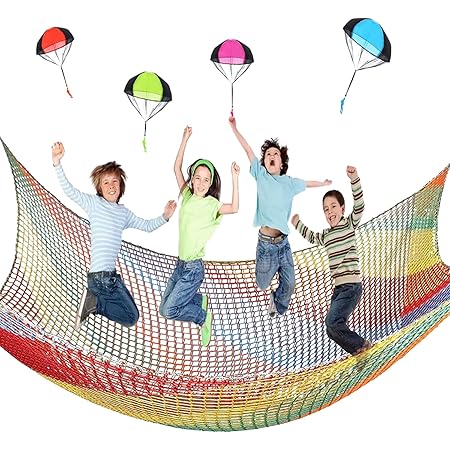 Amazon.com: Tongmo Climbing Cargo Net, 6.5' X 9.8' Double Layers ...