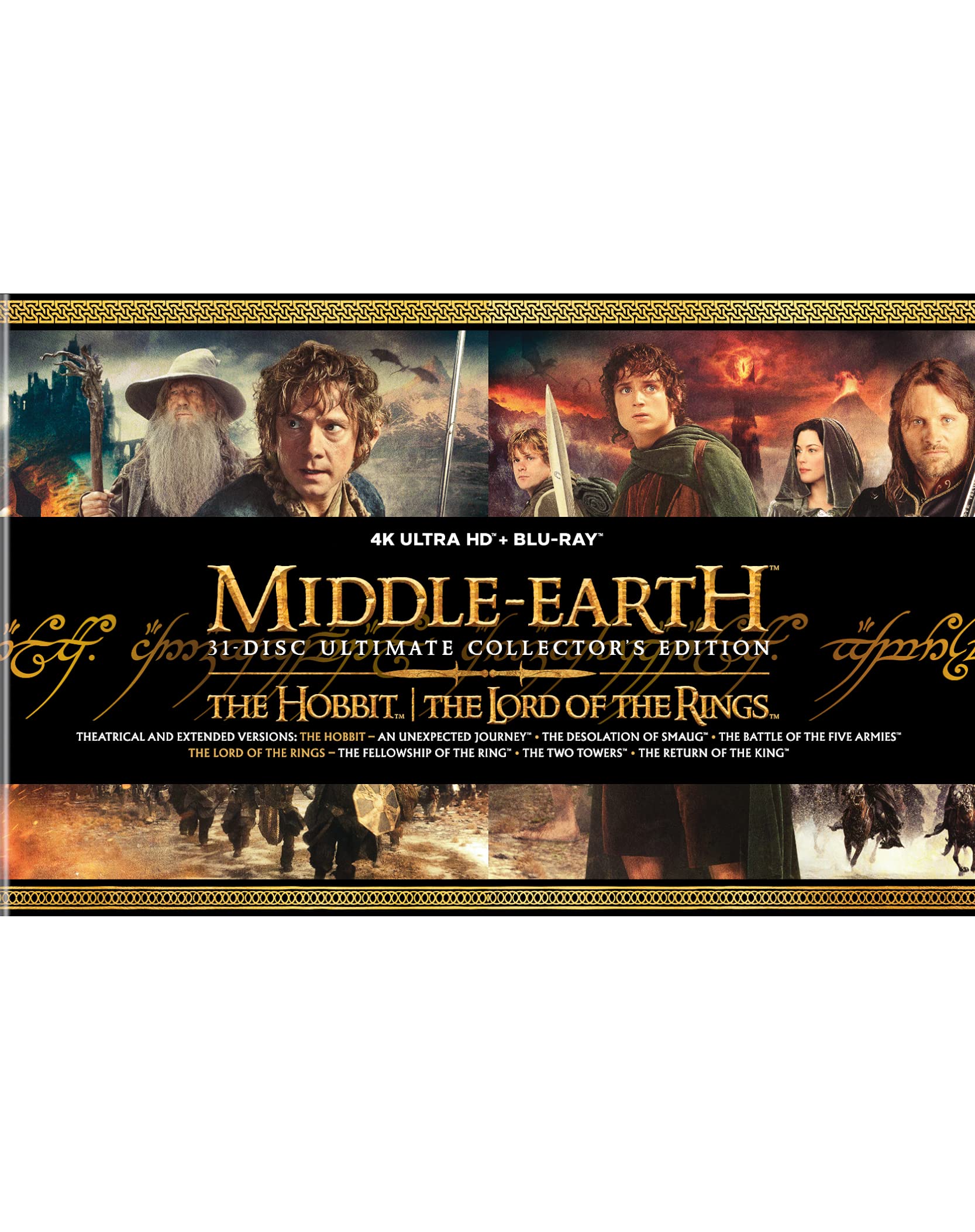 Buy Middle Earth (from Beginning to End) 6-Film Collection: The Lord of ...