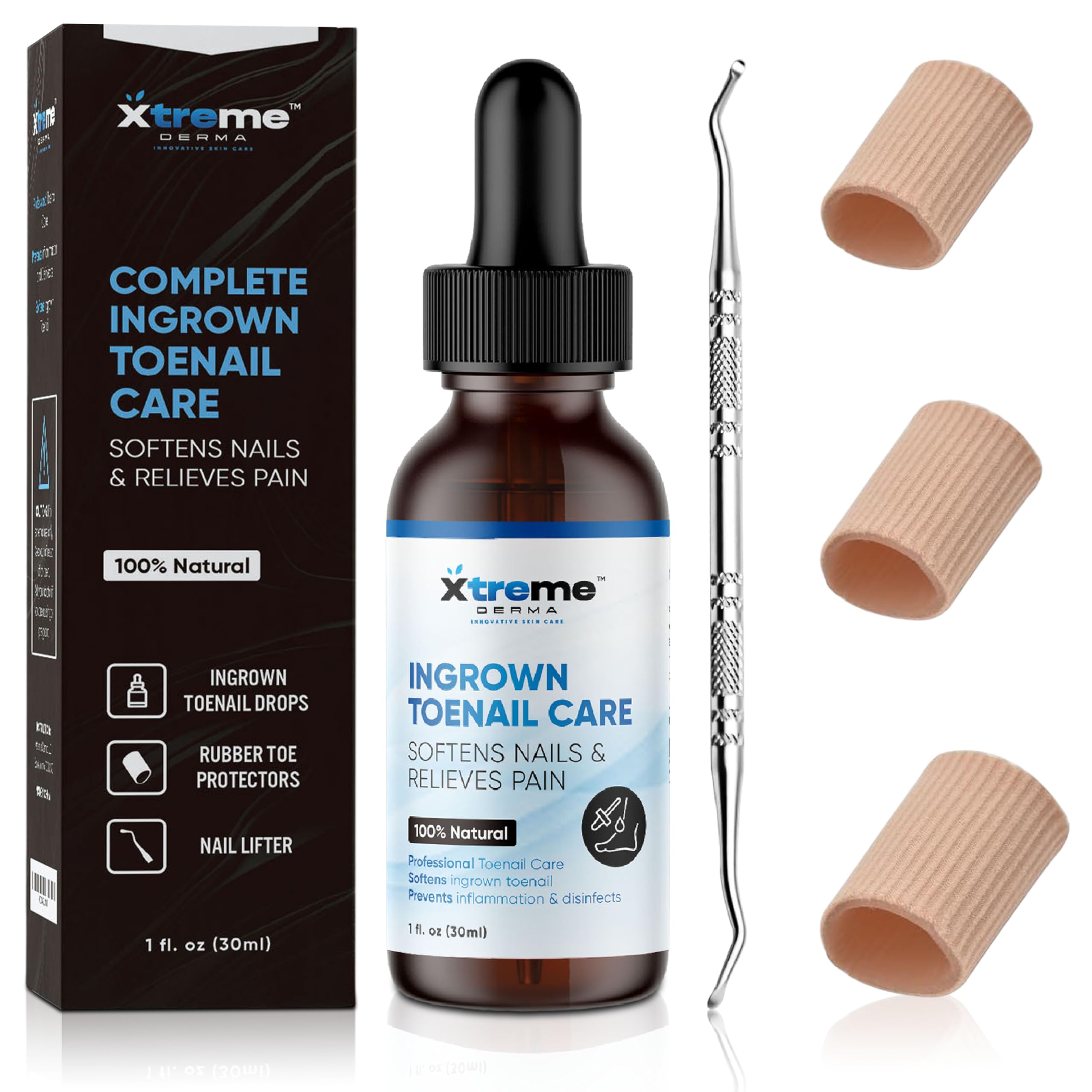 Amazon.com: Xtreme Derma Ingrown Toenail Treatment - 3 in 1 Ingrown ...