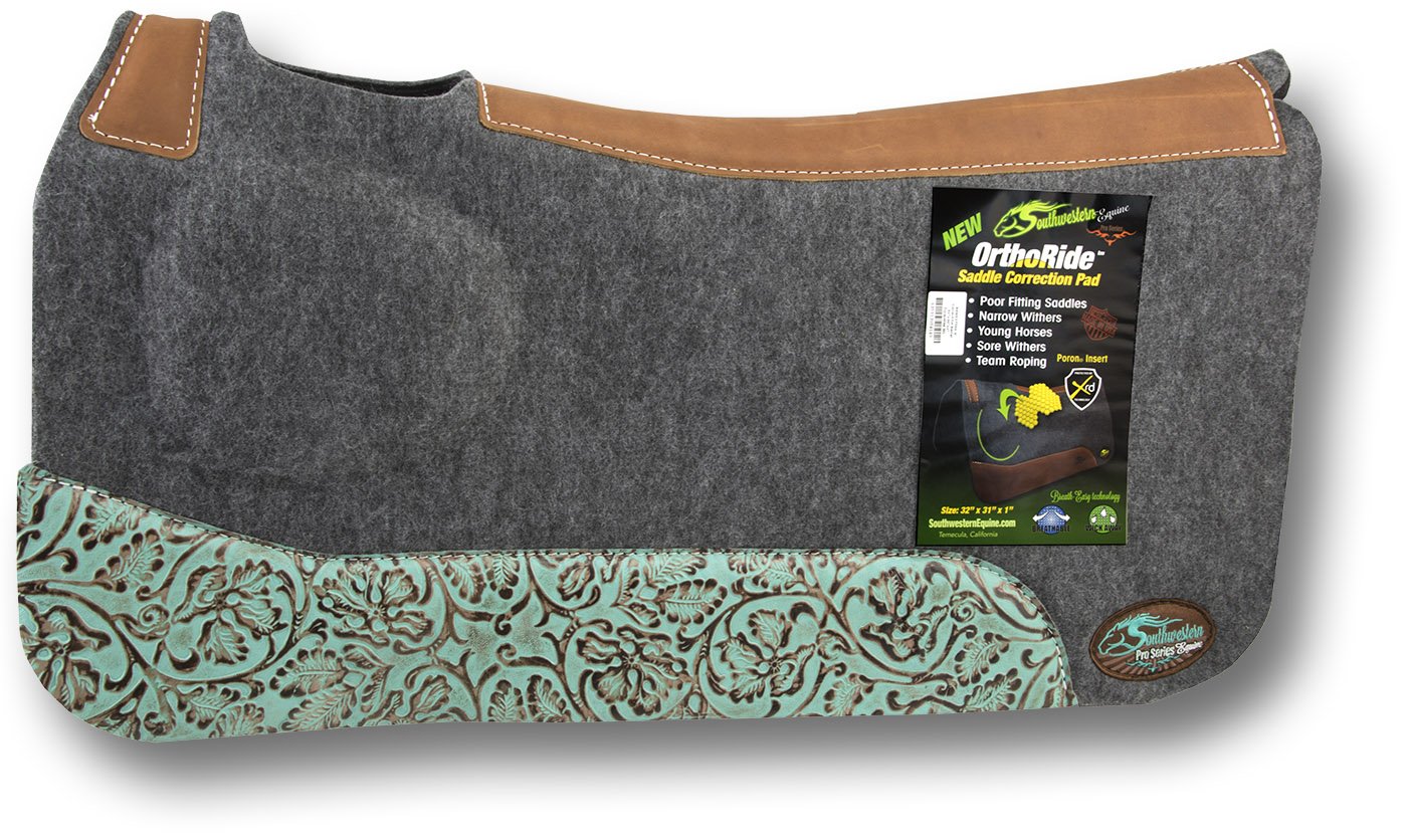 Snapklik.com : OrthoRide Correction Saddle Pad Western Saddle Pads