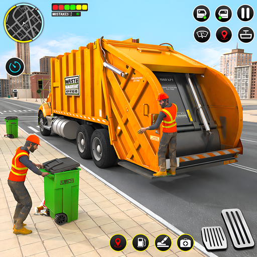City Garbage Trash Truck Simulator 3D - Dumper Trucks Driving Games 3d ...