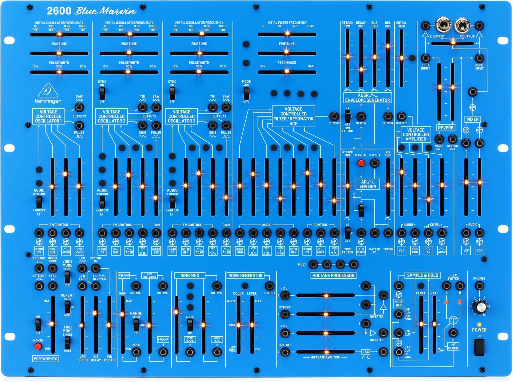 Amazon.com: Behringer Proton Paraphonic Analog Synthesizer : Musical ...