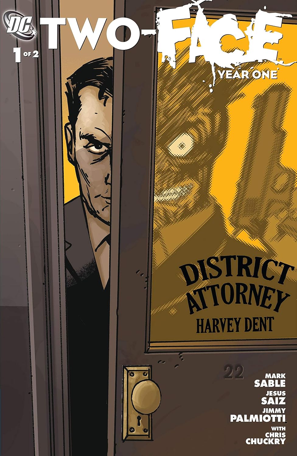 Amazon.com: Two-Face: Year One (2008) #1 eBook : Sable, Mark, Chiarello ...