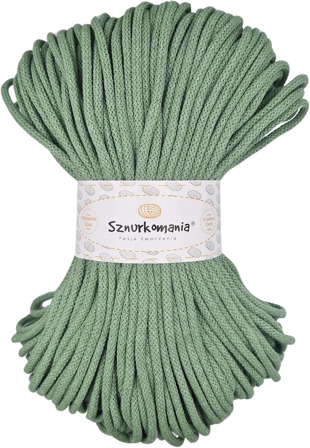 Braided Cotton Cord 5 mm 100 m, 46 Colours, Crochet Cord, Macrame Cord ...
