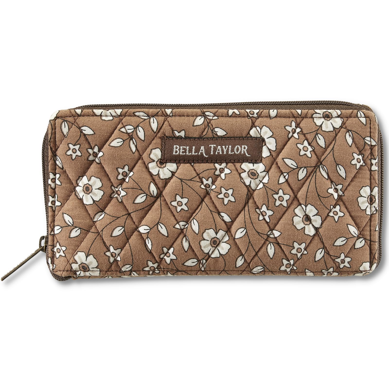 Amazon.com: Bella Taylor Slim Card Wallet for Women | Multi Card Zip ...