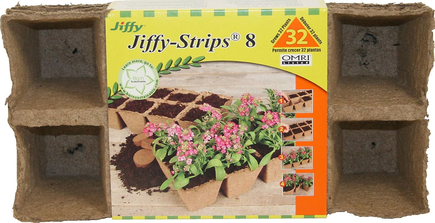 Amazon.com: Jiffy JS32 2-1/2" Jiffy Strips 8 4 Count : Patio, Lawn & Garden