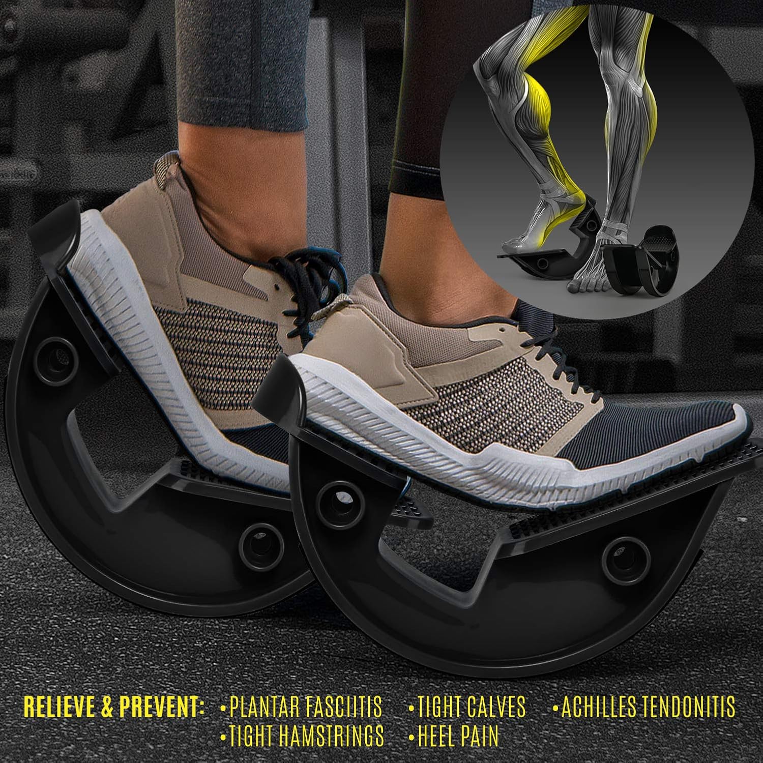 Buy Yes4All Foot Rocker – Calf Stretcher for Achilles Tendonitis ...