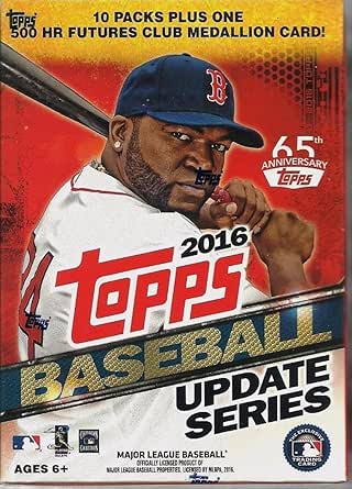 Amazon.com: 2016 Topps Update Series Baseball Cards Blaster Box. This ...