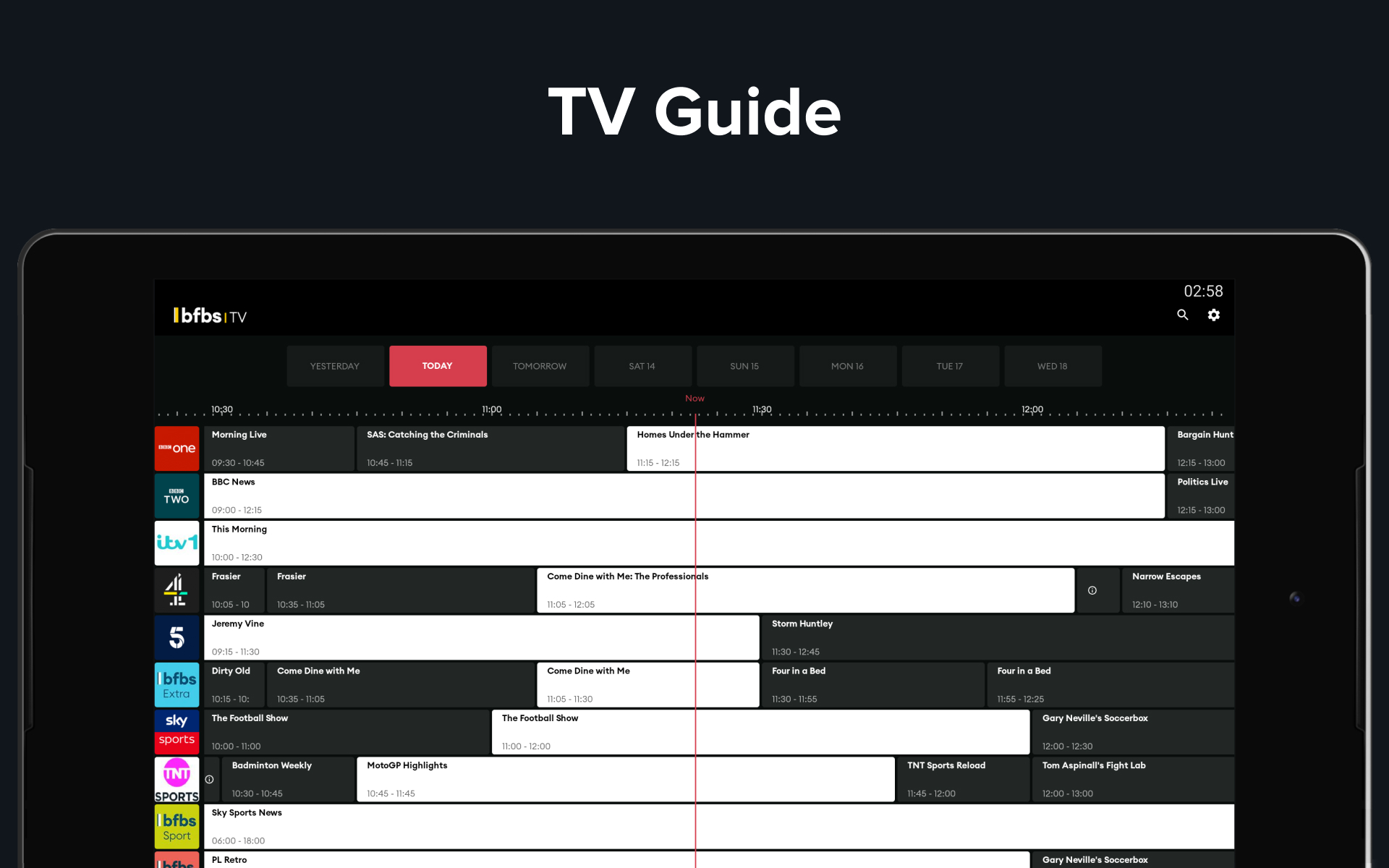 BFBS TV Player - App on Amazon Appstore