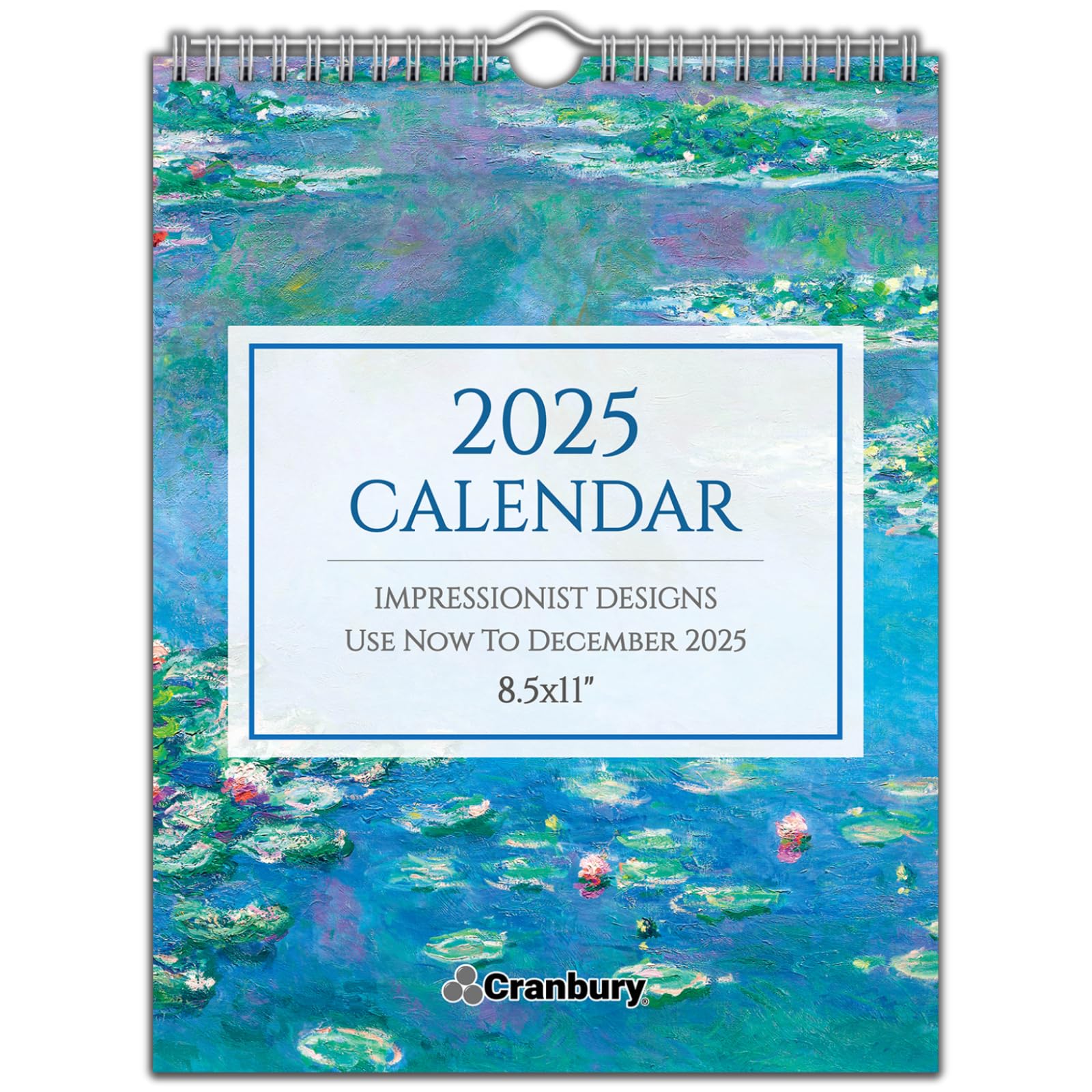 Snapklik.com : CRANBURY Small Wall Calendar 2025, 85x11