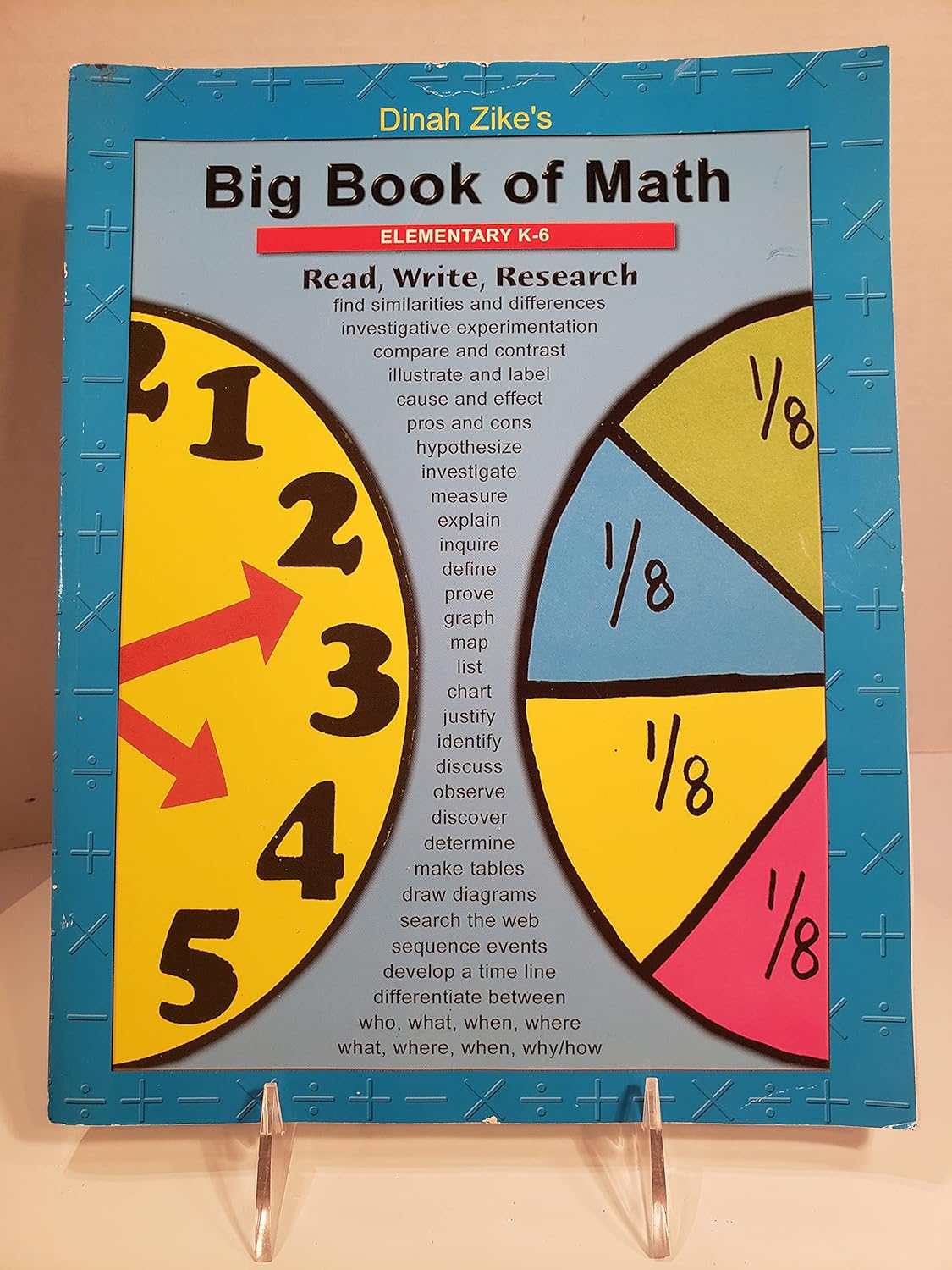 Big Book of Math (Elementary School K-6): Dinah Zike: 9781882796229 ...