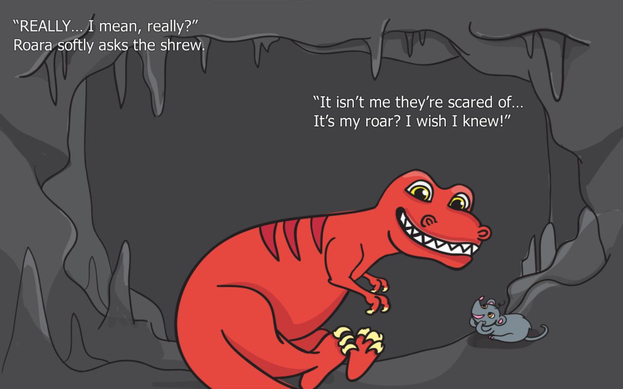 Aplicación Hello Roara! en Amazon Appstore