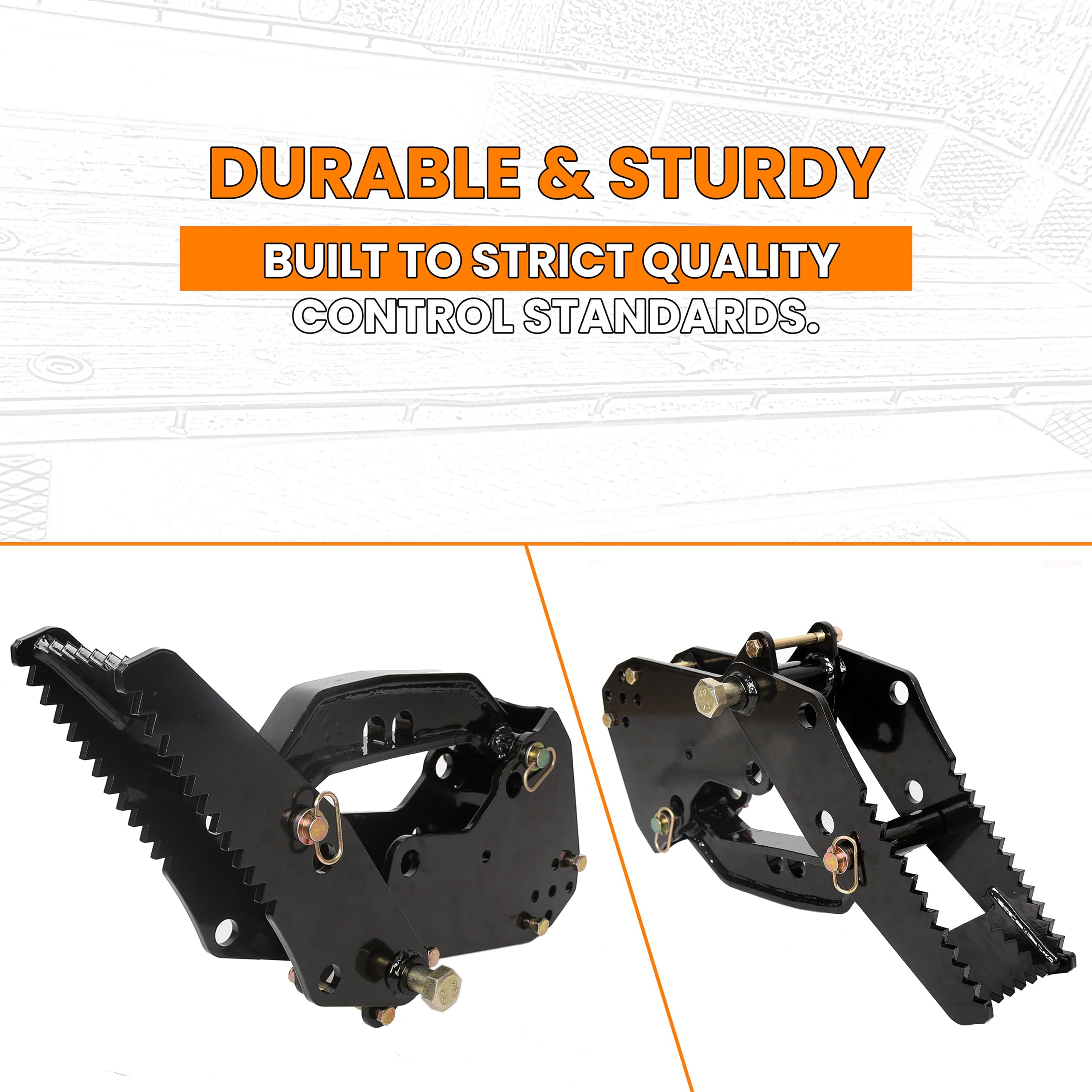 Backhoe Thumb Excavator Bolt On Universal Claw Tractor Attachment ...