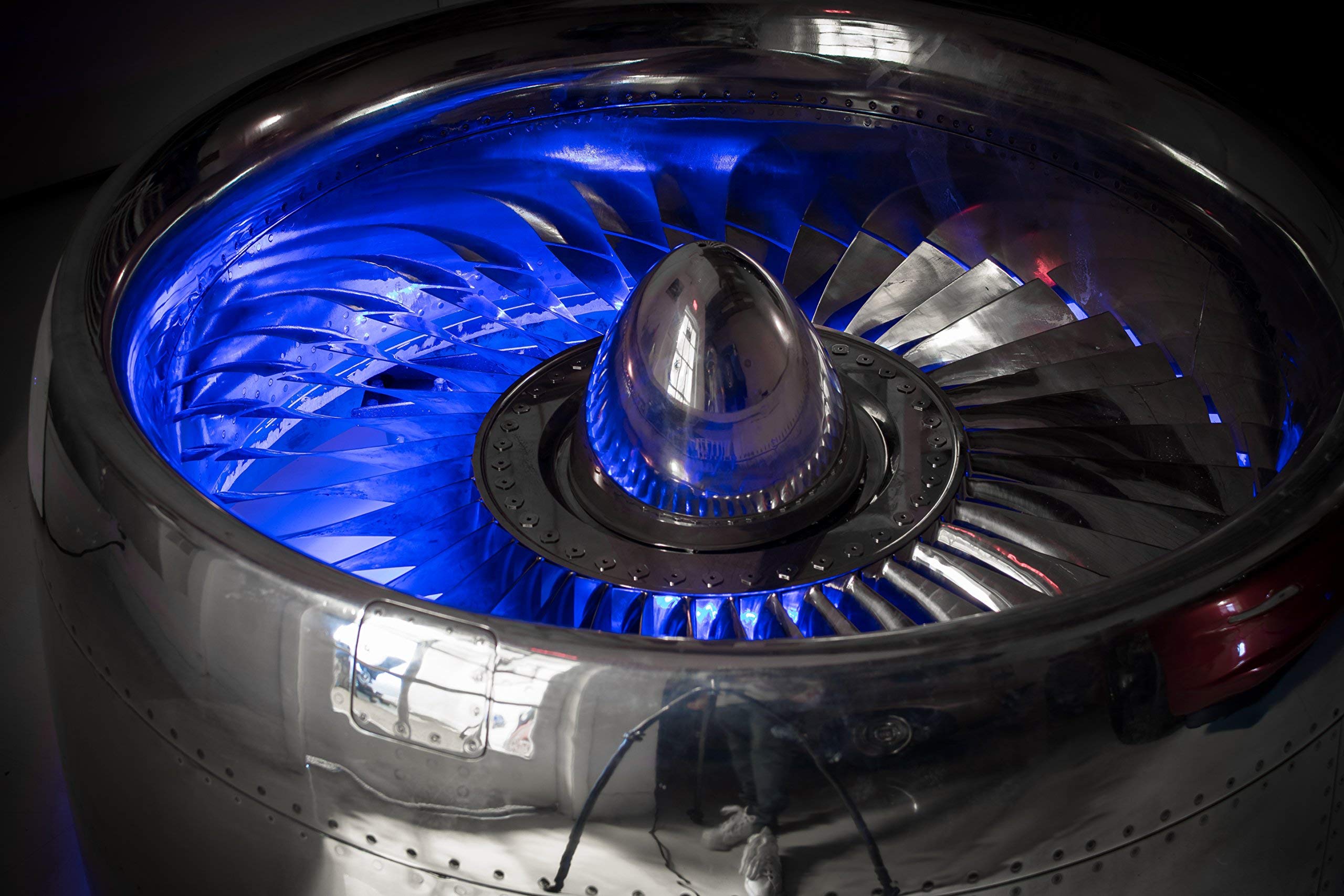 Buy Boeing 737 Jet Engine Coffee Table Pratt & Whitney Aircraft Turbine ...