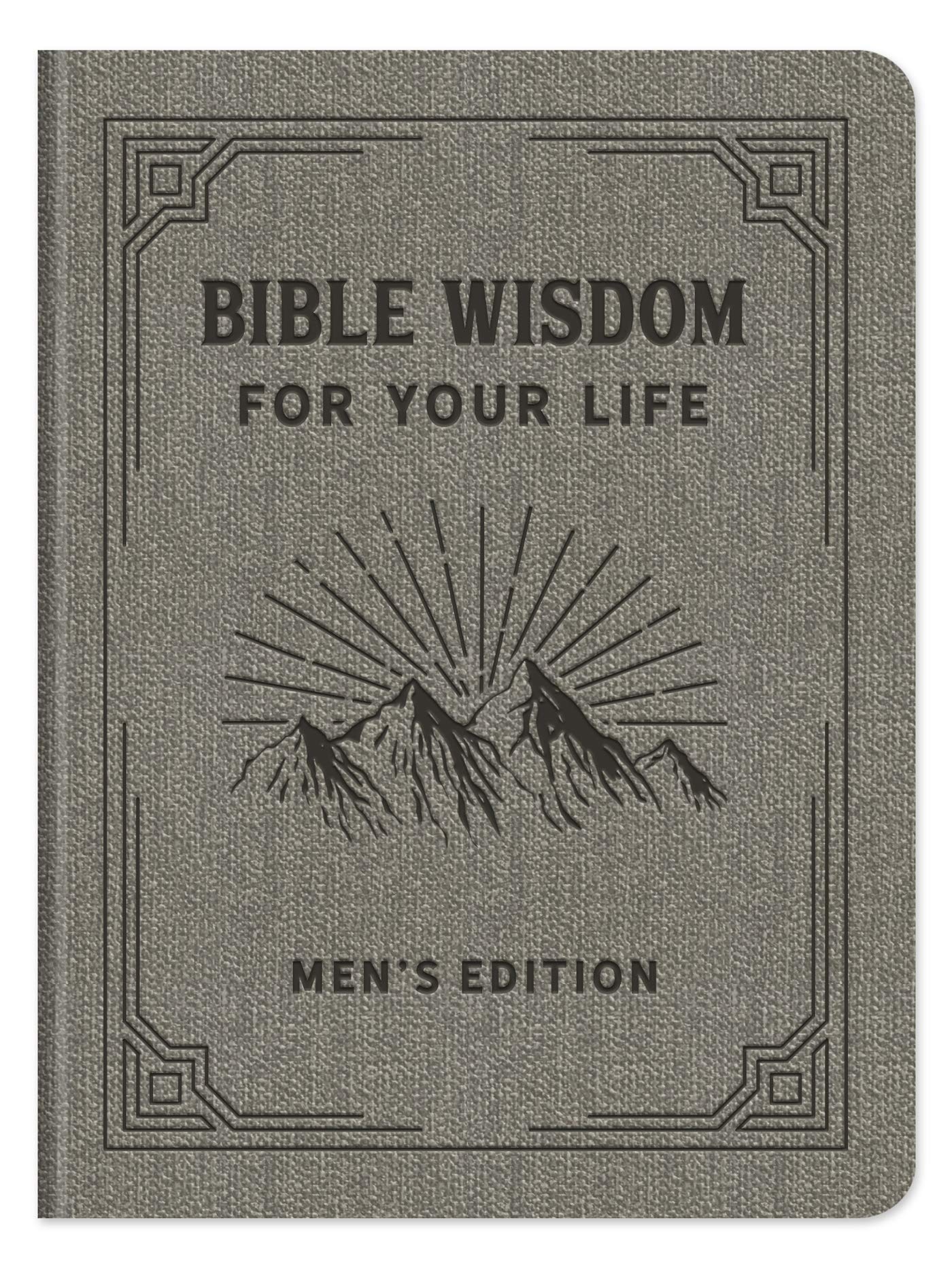 Bible Wisdom for Your Life Men's Edition: Strauss, Ed: 9781643521114 ...