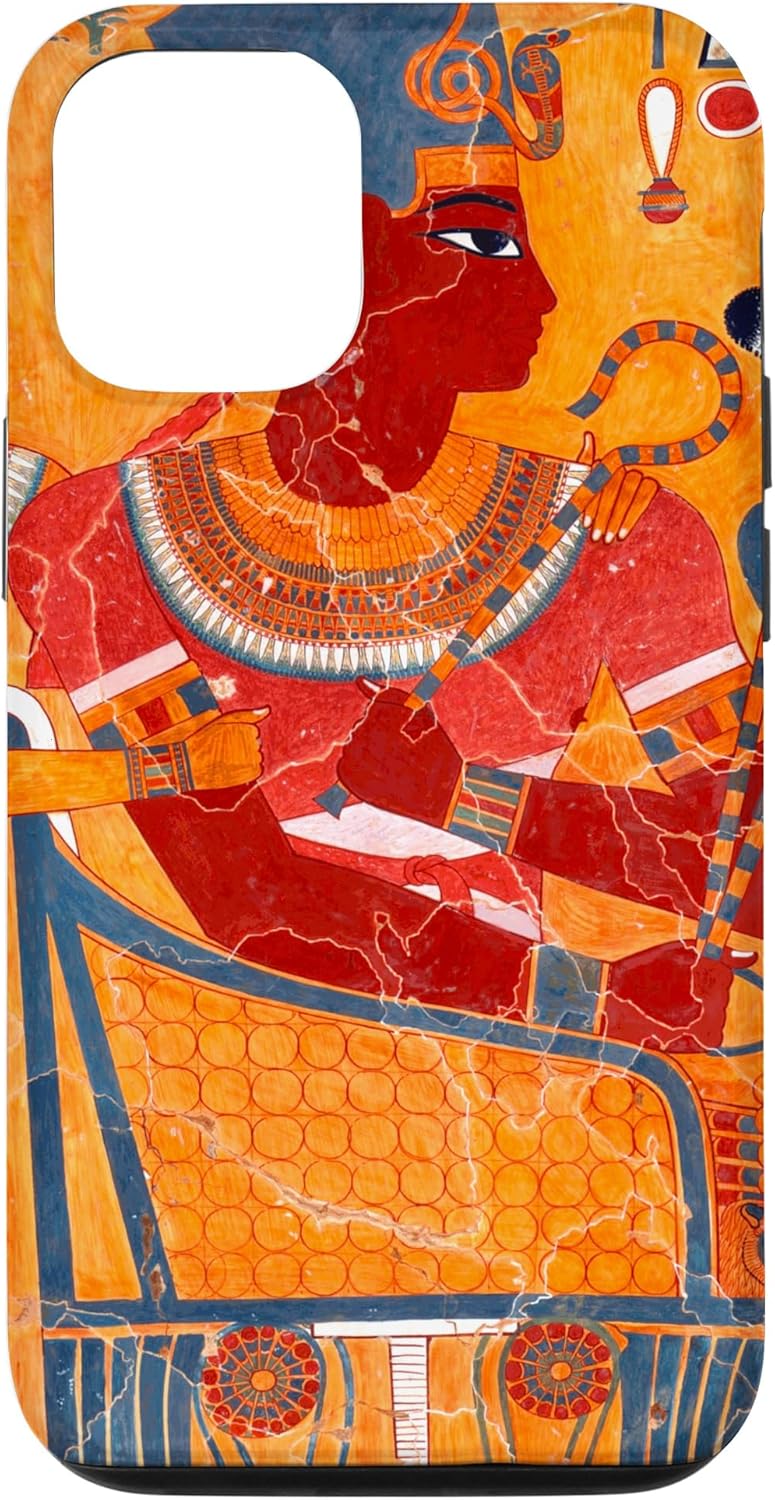 Amazon.com: iPhone 12/12 Pro Amenhotep III Ancient Egyptian Pharaoh Art ...