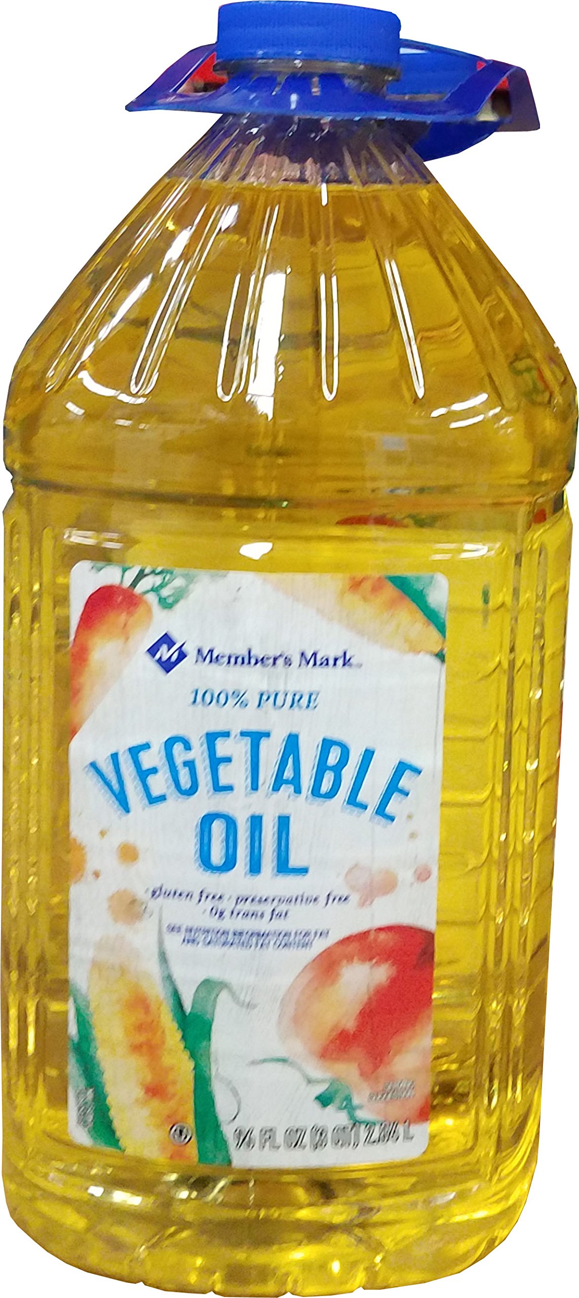 Member's Mark 100% Pure Vegetable Oil (2 pack/ 96 Fl Oz), 192 Fluid ...