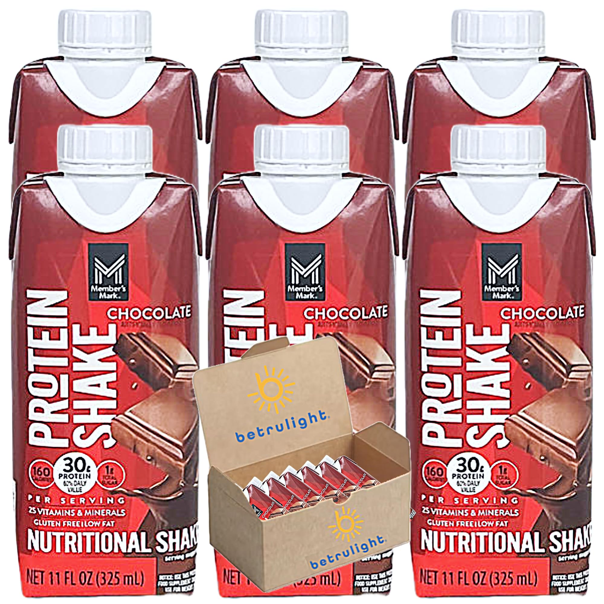 Snapklik.com : Members Mark Protein Shake Variety Pack Of Chocolate