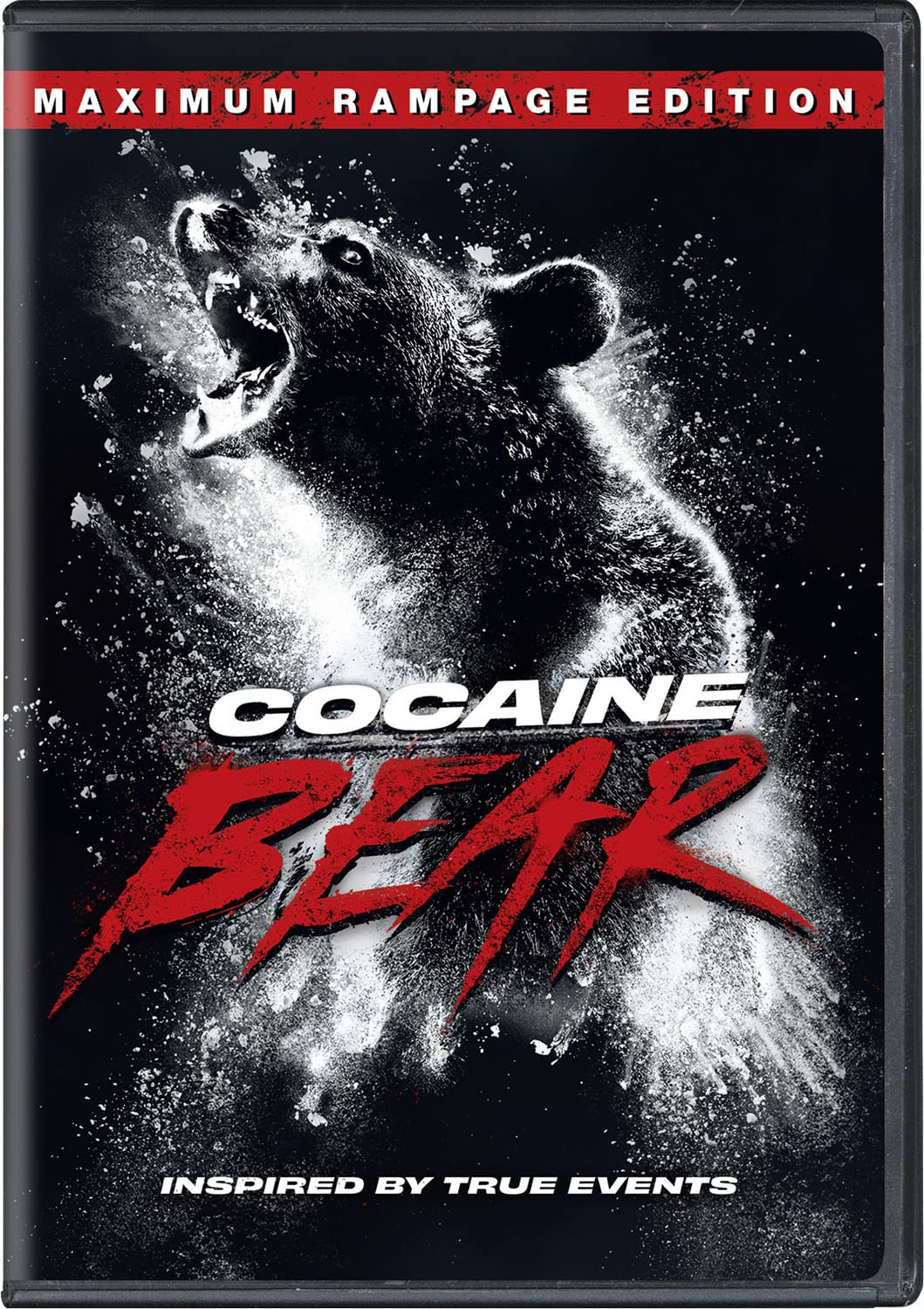 Amazon.com: Cocaine Bear - Maximum Rampage Edition [DVD] : Keri Russell ...
