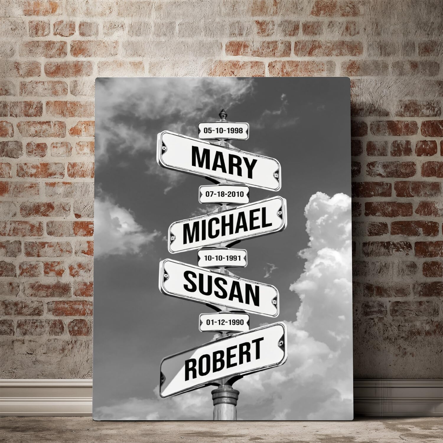 Amazon.com: Personalized Family Names Multi Names Vintage Street Sign ...