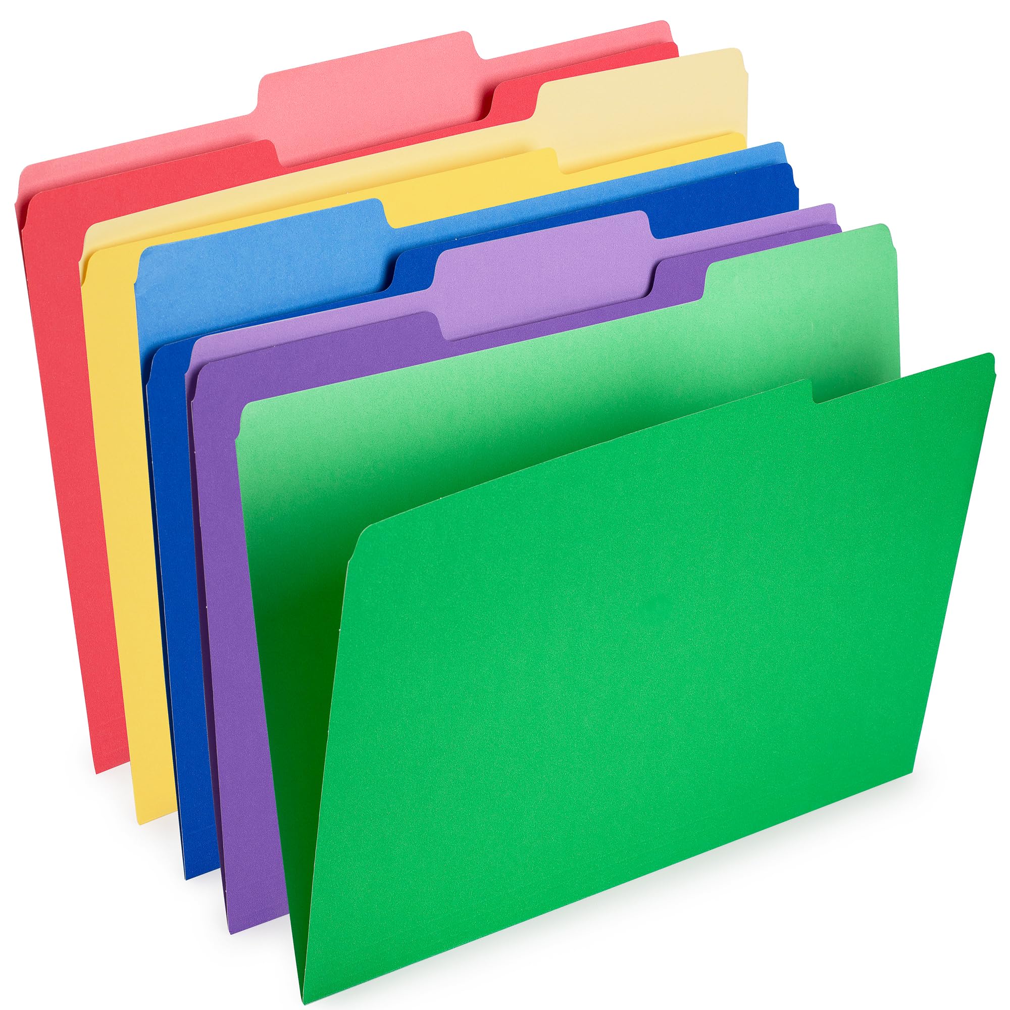 Amazon.com: Colored File Folders - Colored Folders - Colored File ...