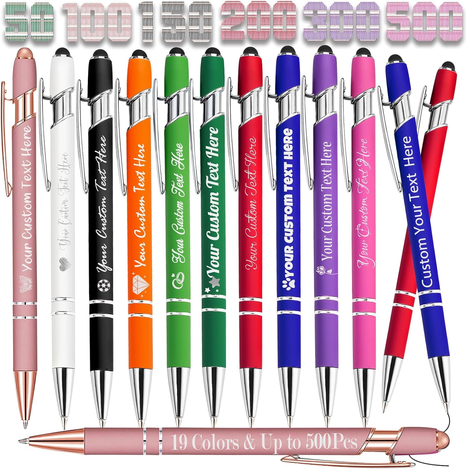 Amazon.com : Greaxid Personalized Pens with Name Custom Writing Pen ...