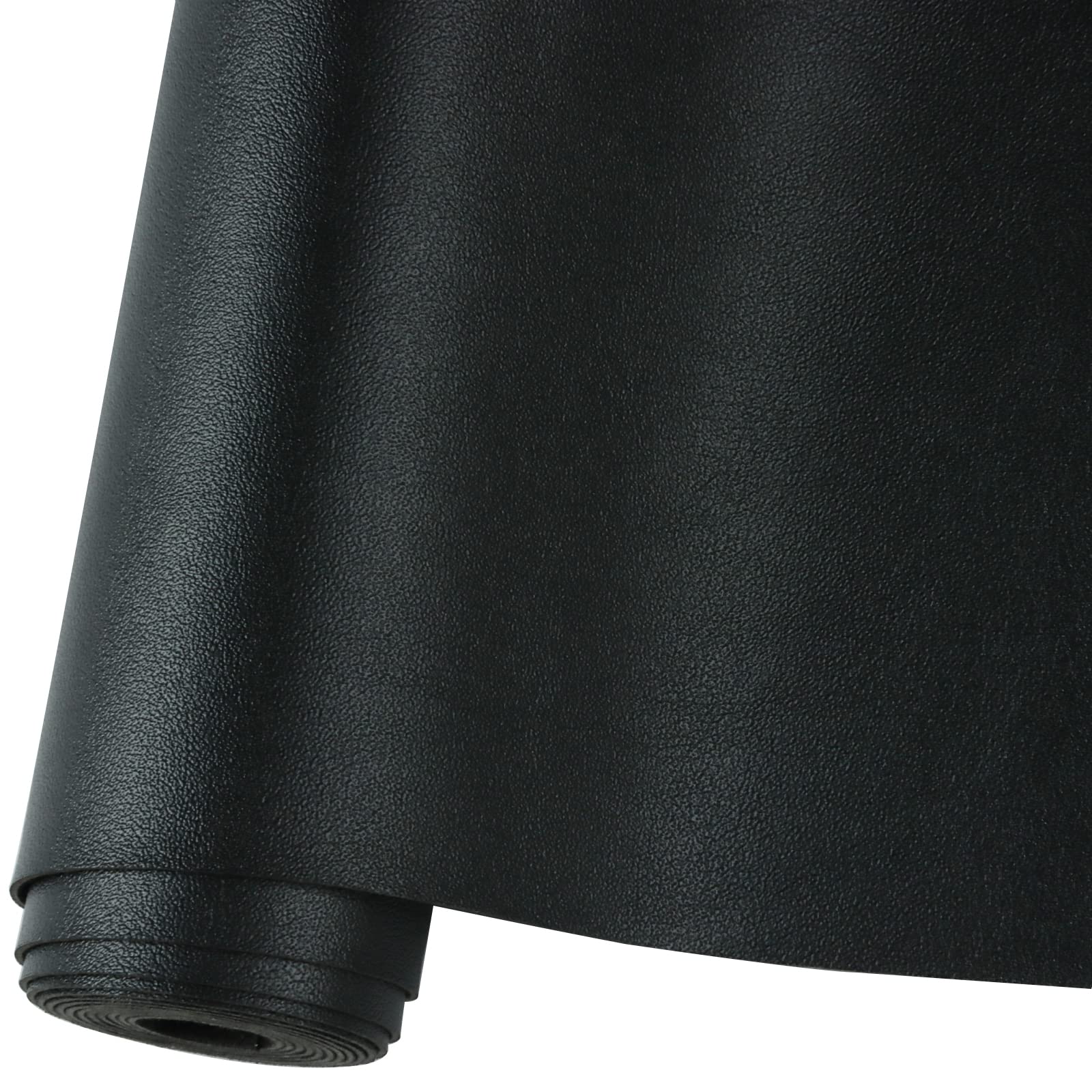 Amazon.com: Smooth Solid Color Faux Leather Sheets Roll 12"X53 ...