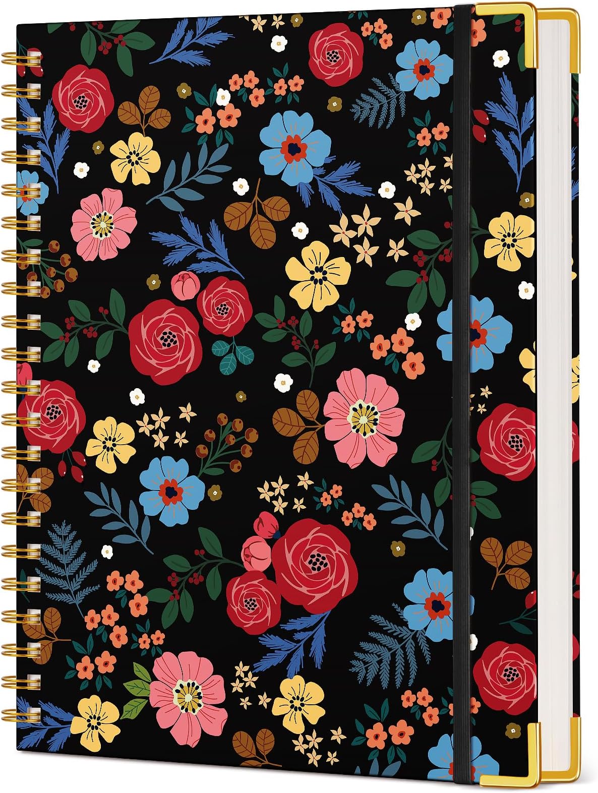 Amazon.com : Cute Spiral Notebook Journal for Women, 200 Pages Lined ...
